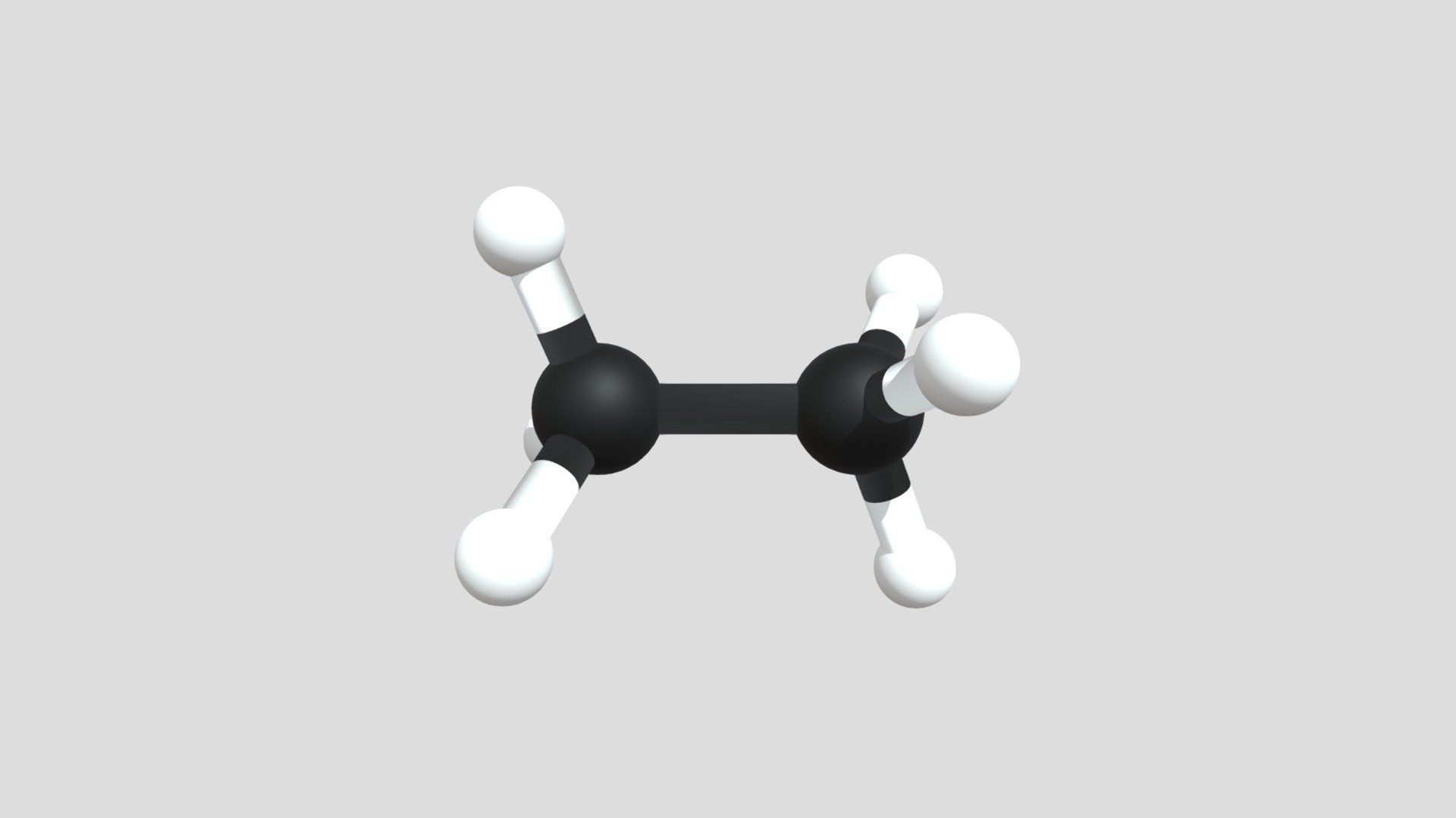 Ethane Staggered - Download Free 3D model by IMU University (@elearning ...