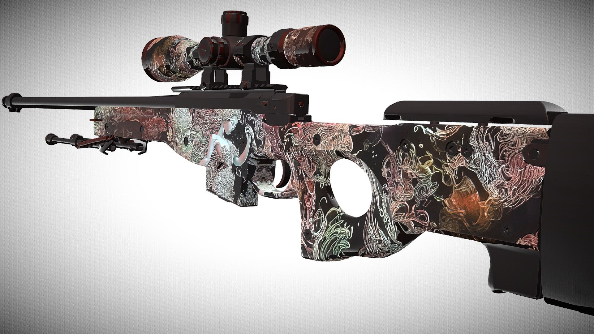 AWP cuprum for CS2 - 3D model by ob.rasty [13ec47c] - Sketchfab