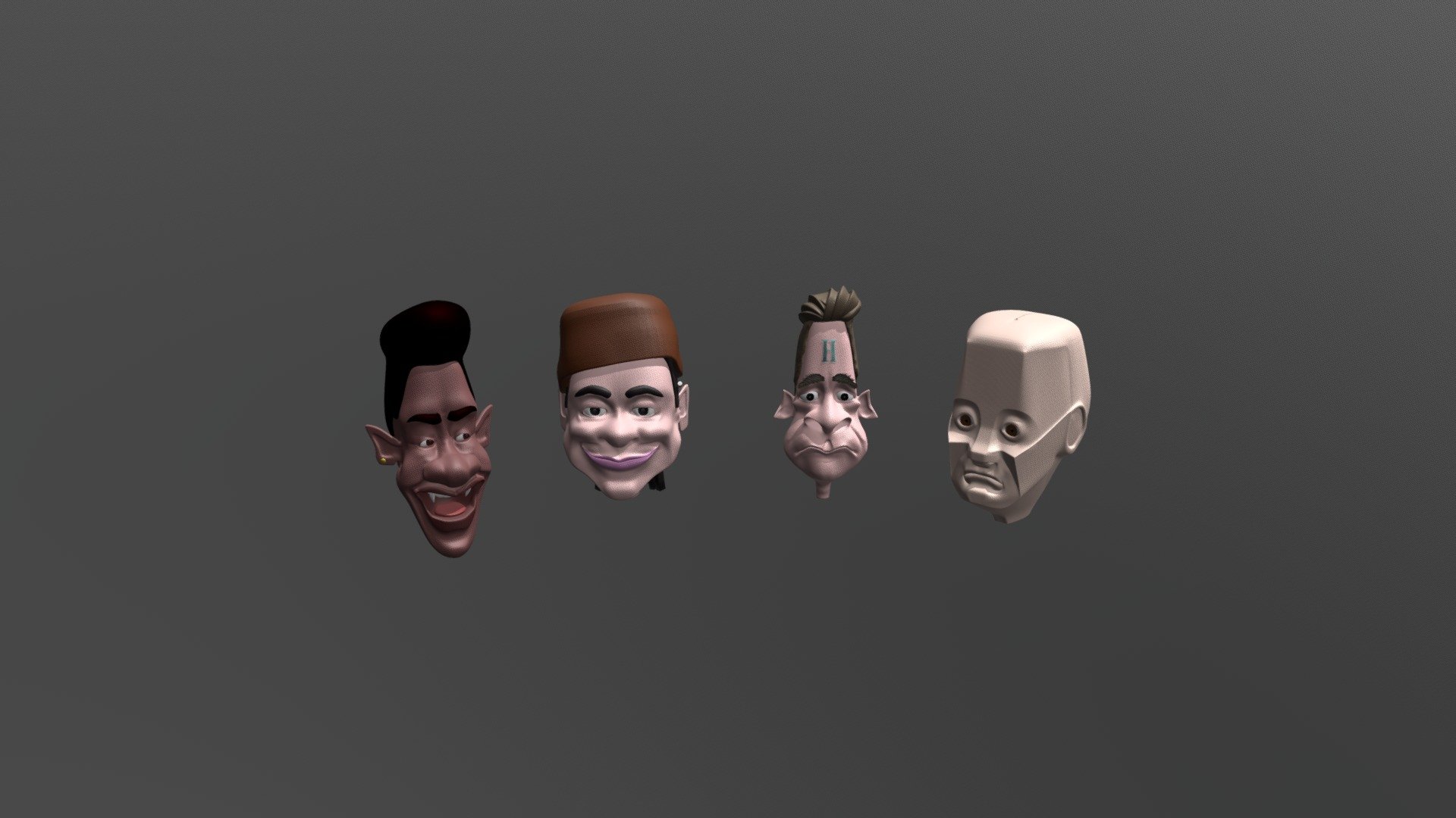The Red Dwarf posse - 3D model by headmasterz [13ed5aa] - Sketchfab