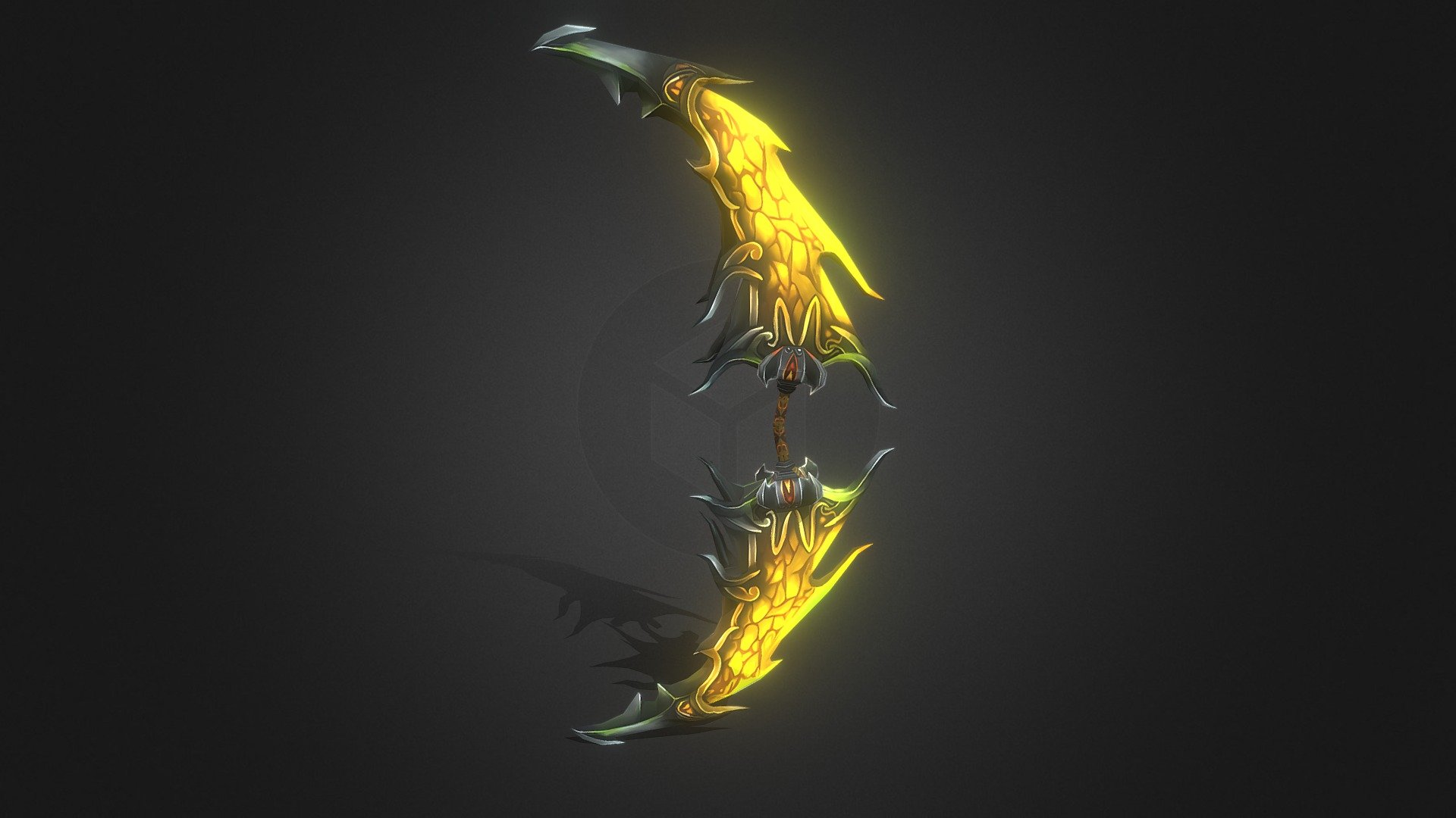 Stylized Fantasy RPG Bow - 3D model by DeepZone (@DeepZone3D) [13ede68 ...