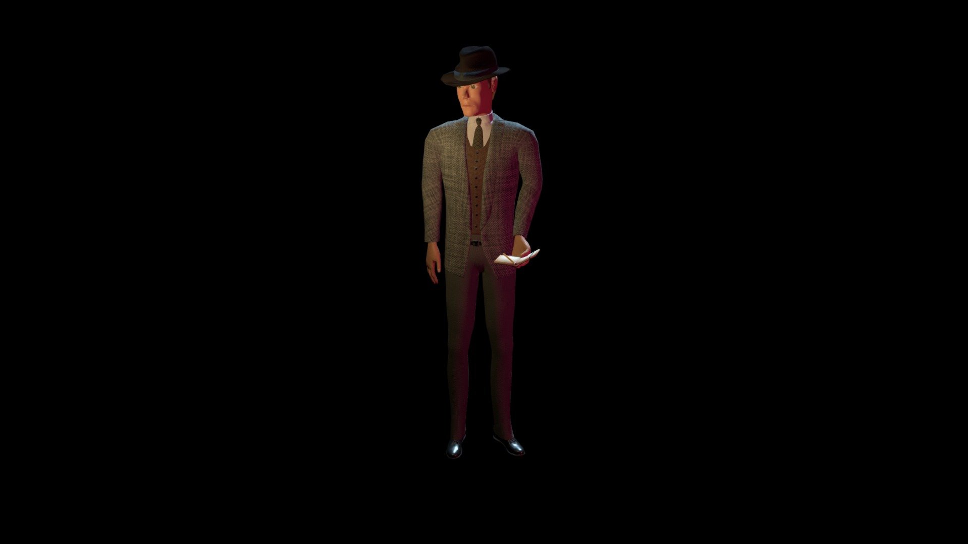 Detective - 3D model by Riemer de Vries (@riemerdevries) [13ee659 ...