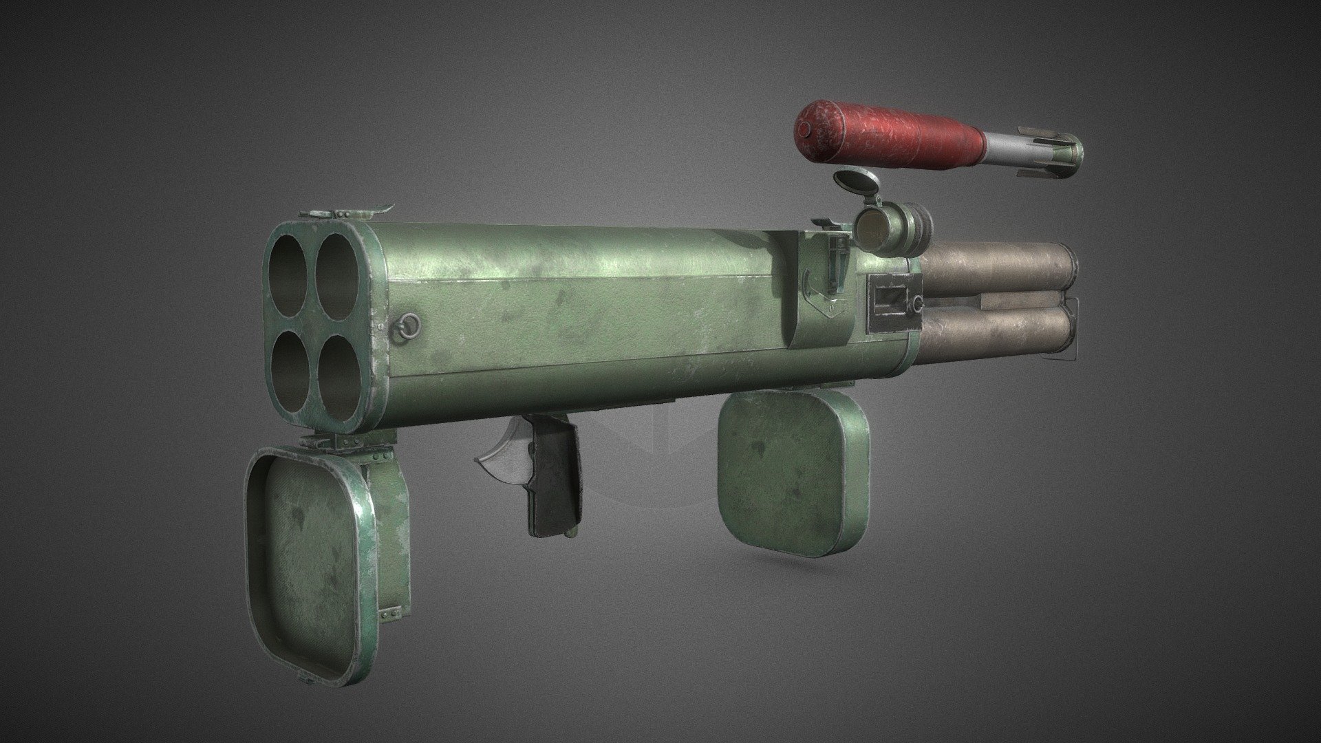 M202A1 - 3D model by JULIT [13ef0db] - Sketchfab