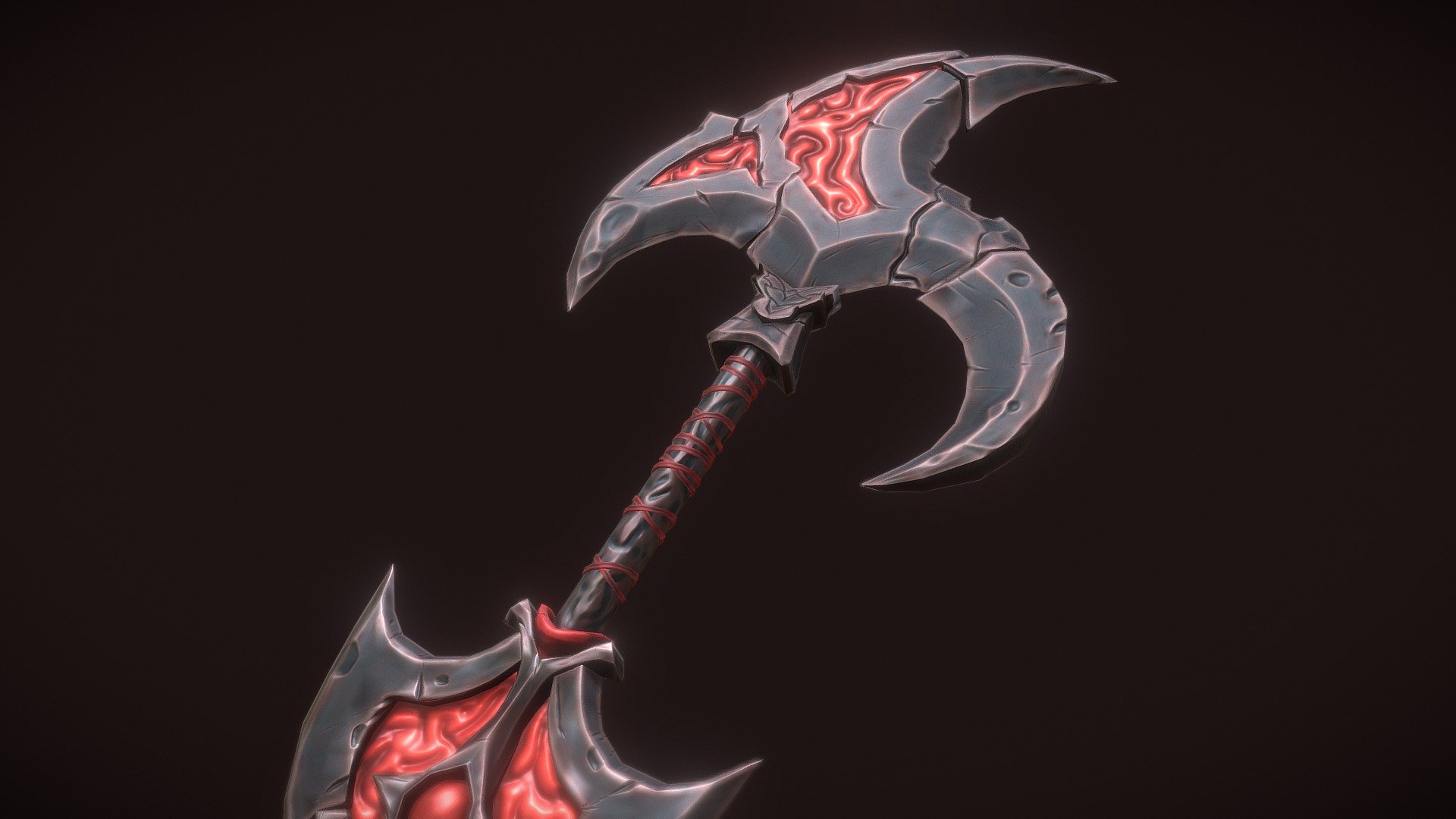 Stylized Magma Greataxe - 3D model by lowieswinnen [13f1a6f] - Sketchfab