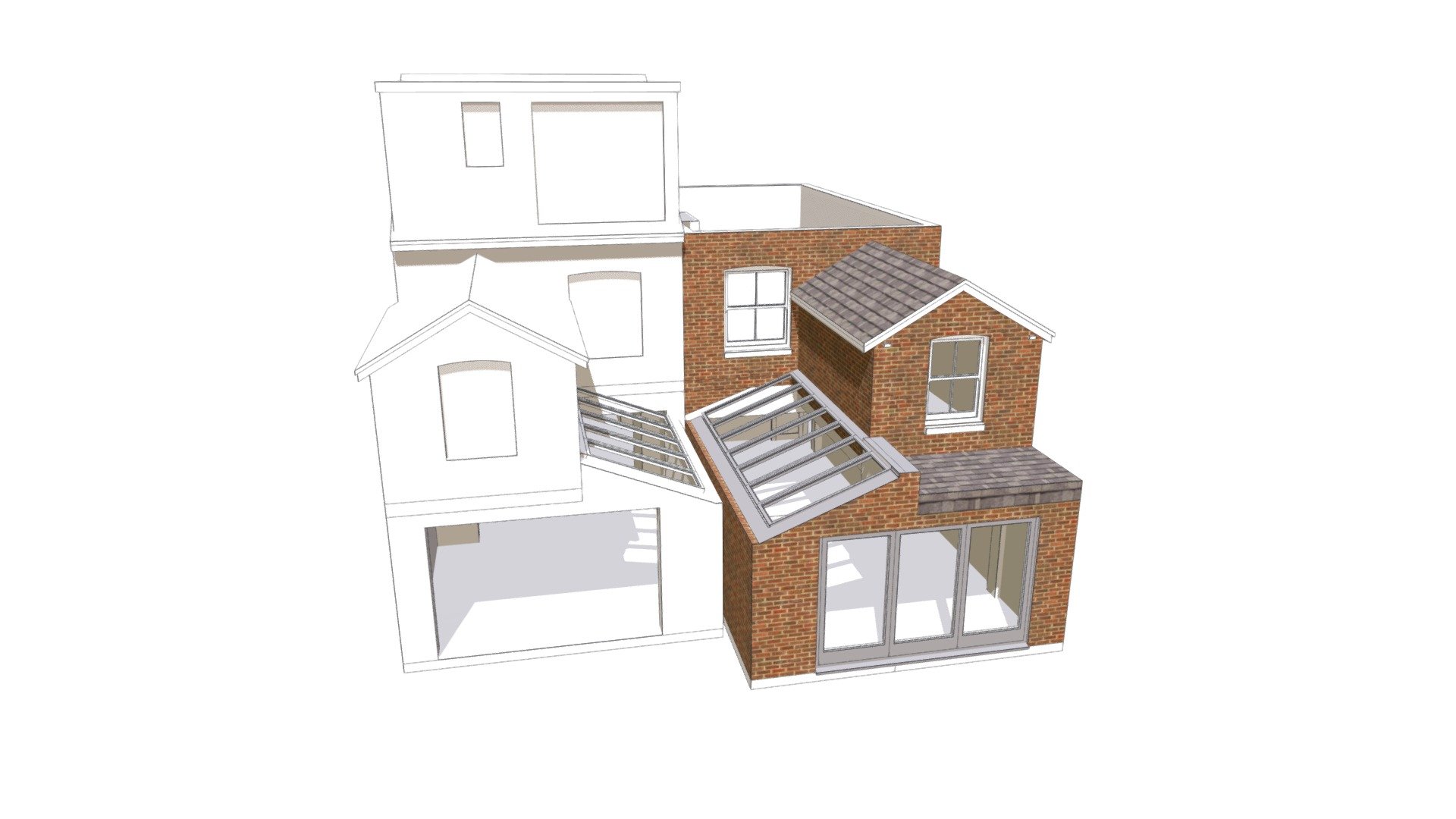 house 5 - 3D model by fretwells [13f1fc7] - Sketchfab