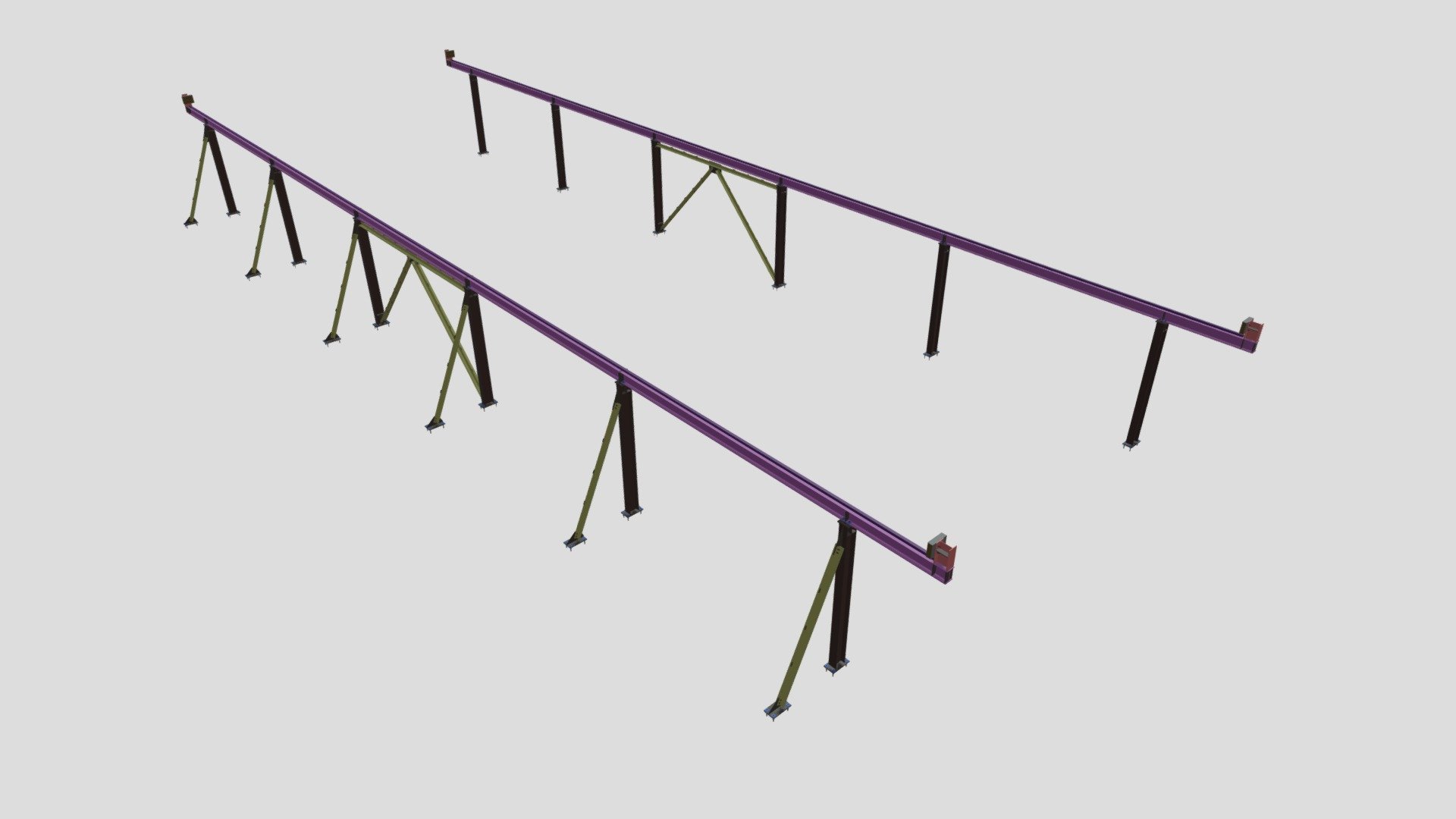 Crane flyover - Download Free 3D model by iliayurchenkov [13f2b6e ...