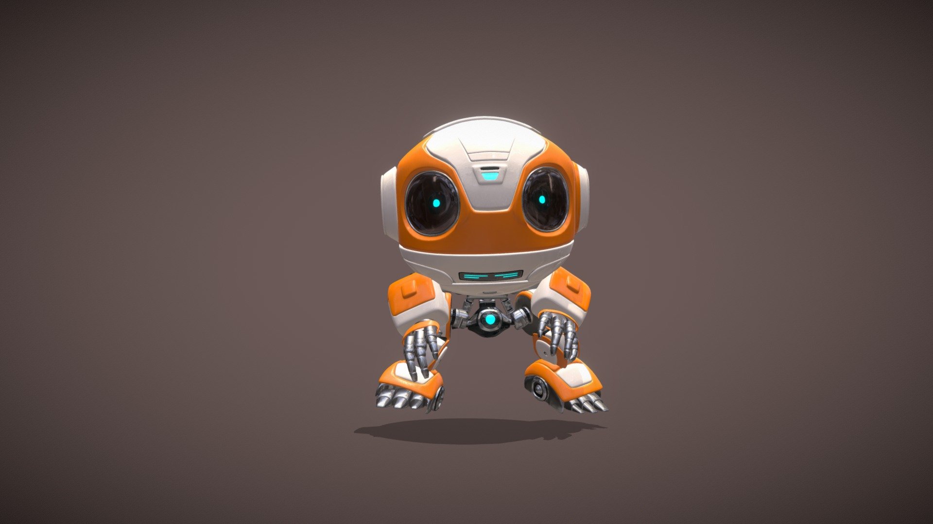 Pet Robot - 3D model by Ruya.Baraz [13f32a9] - Sketchfab