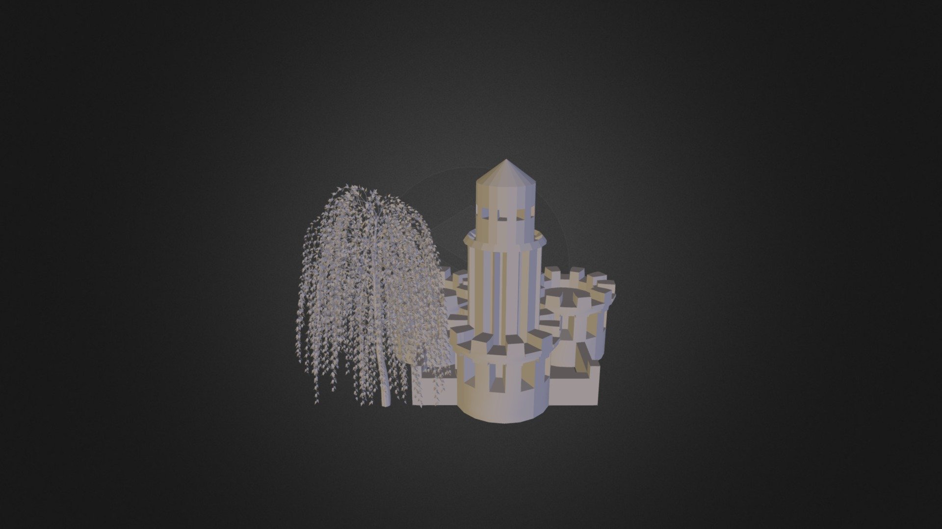 Castel - 3D model by Marta Santos (@martaasantos) [13f43e7] - Sketchfab