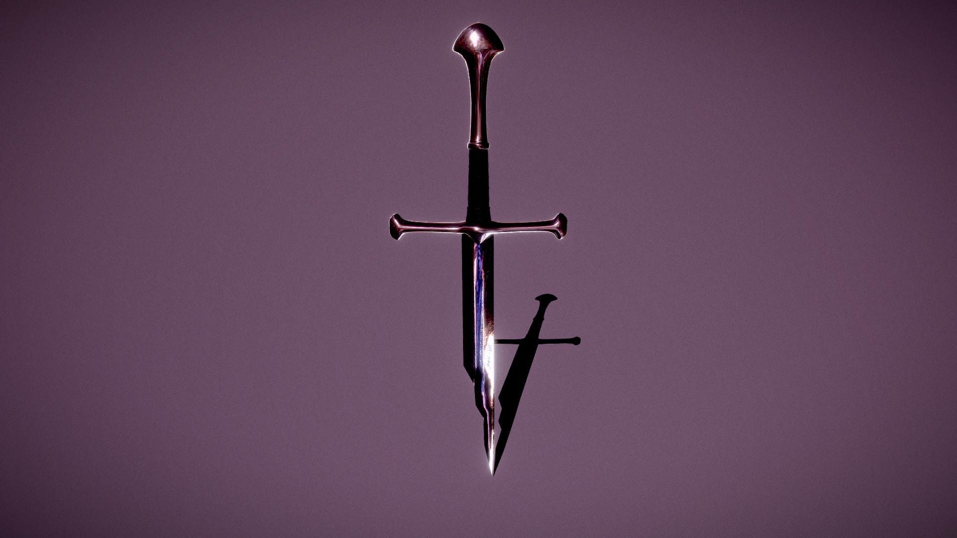 Narsil (Lord of the Rings) - Download Free 3D model by Yanez Designs ...