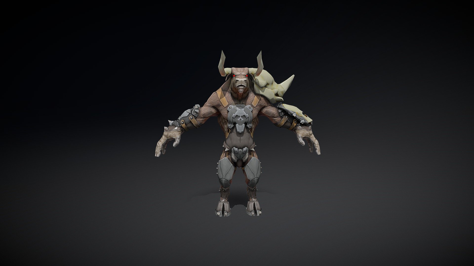 Minotaur Base Completev2 - 3D model by notserpd [13f77e1] - Sketchfab