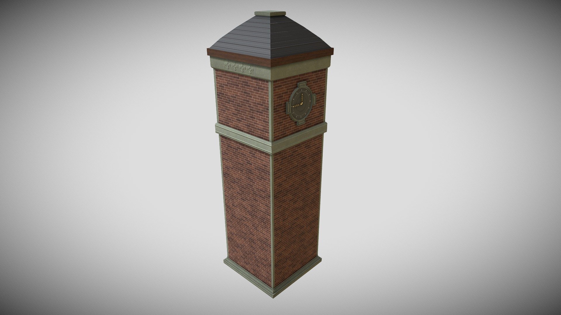 ClockBuilding clock tower - Buy Royalty Free 3D model by MW-Models ...