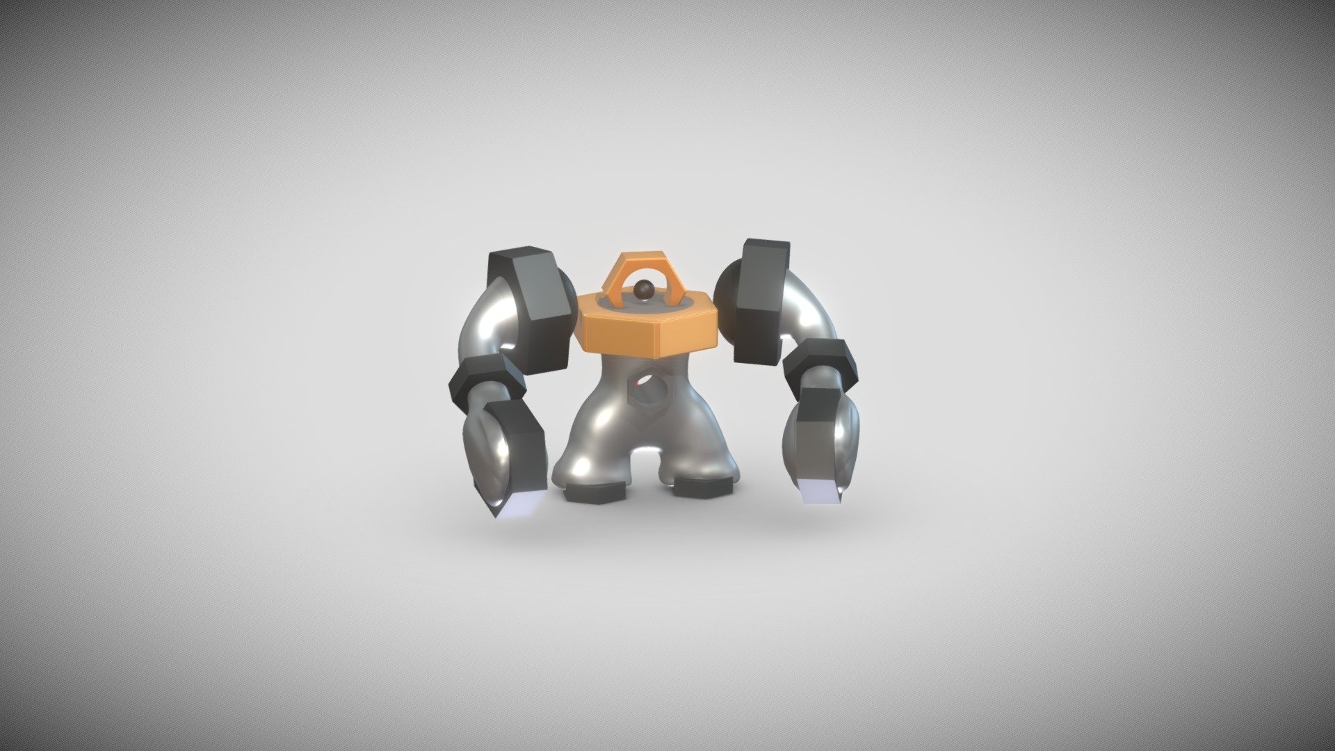 Melmetal Pokemon - 3D model by Borja2898 (@broja14) [13fbacc] - Sketchfab