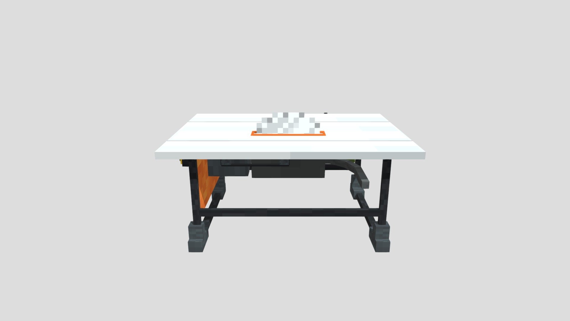 Minecraft table saw - 3D model by BartekBW (@rojdanbw) [13fced6 ...