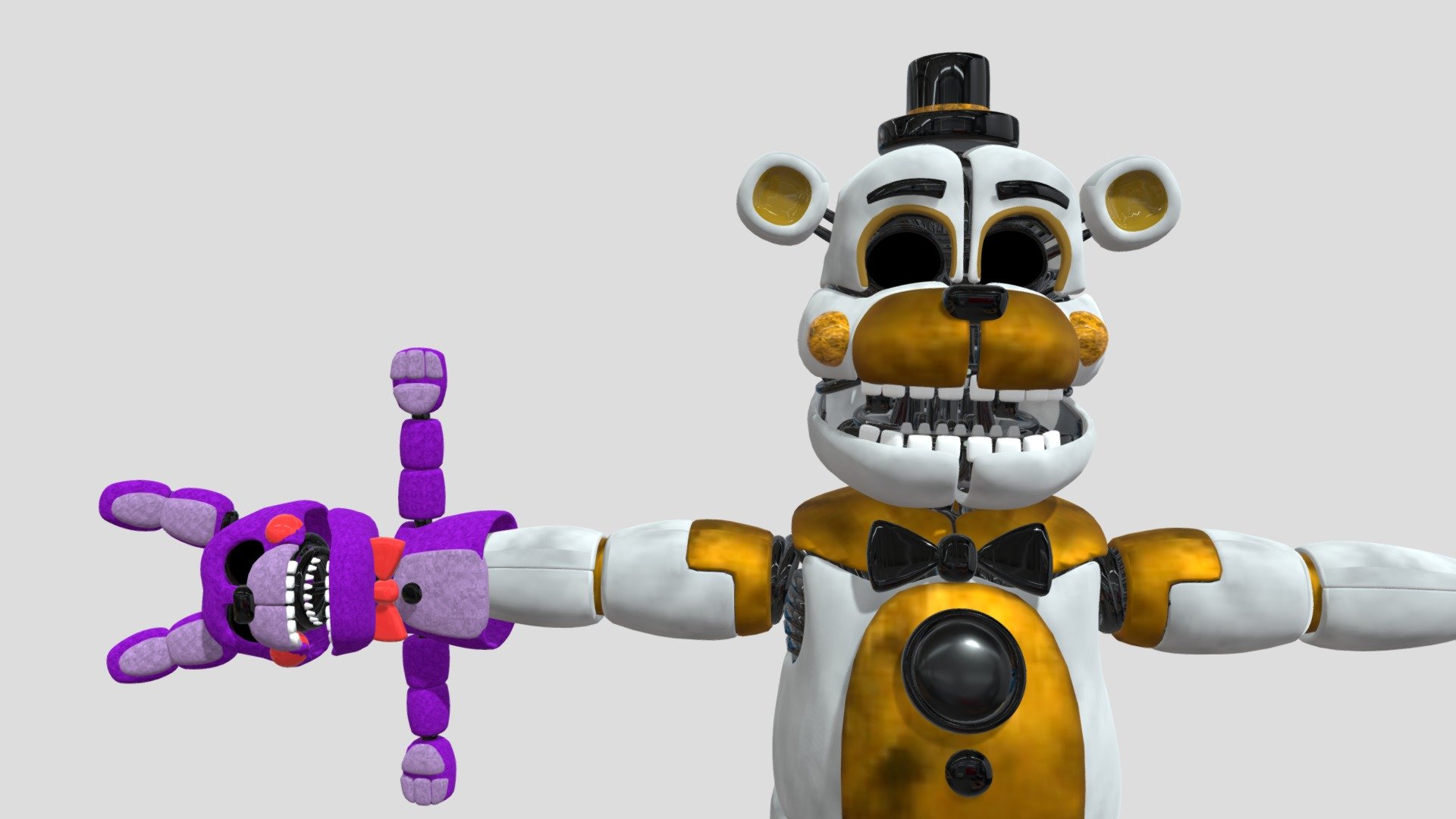 Funtime golden freddy - Download Free 3D model by puploora (@jamie.t ...