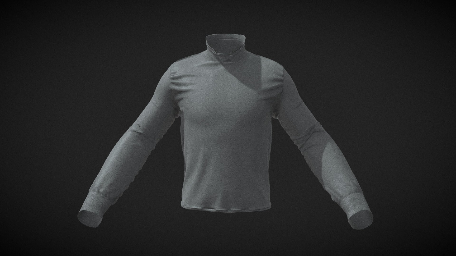 Turtleneck shirt (UNREAL 5 - METAHUMANS) - 3D model by 3DSCANFR (sdrn) (@3DSCANFR) [13fd731 ...