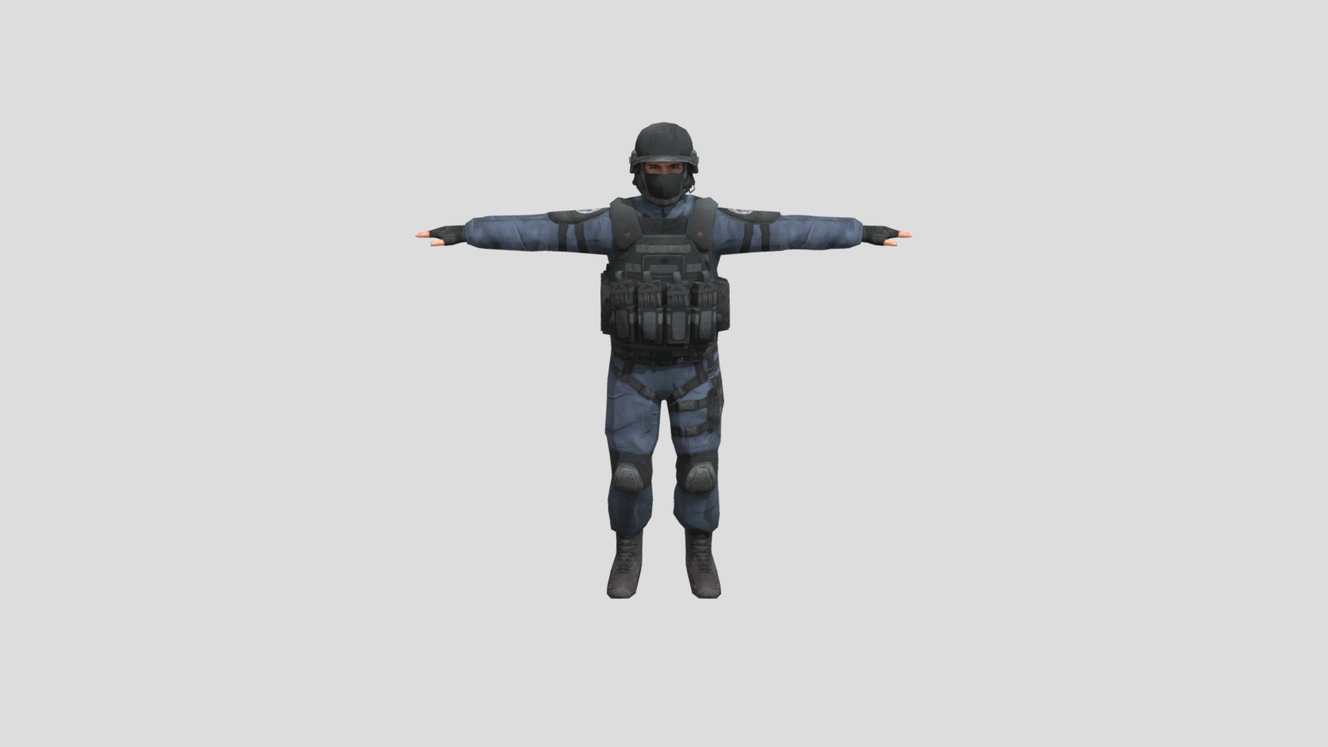 GIGN SO2 - Download Free 3D model by Poytep (@Game_fan) [13fd8a6 ...