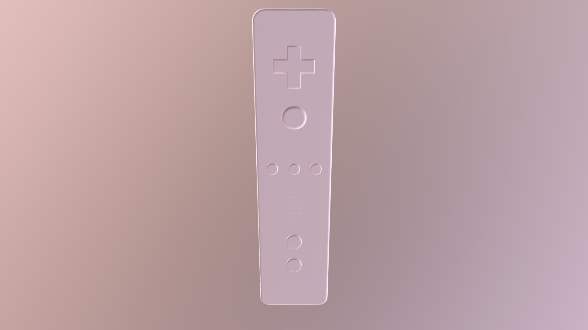 Wii Remote - 3D model by Ricky Caceres (@akawhat) [13fe3db] - Sketchfab