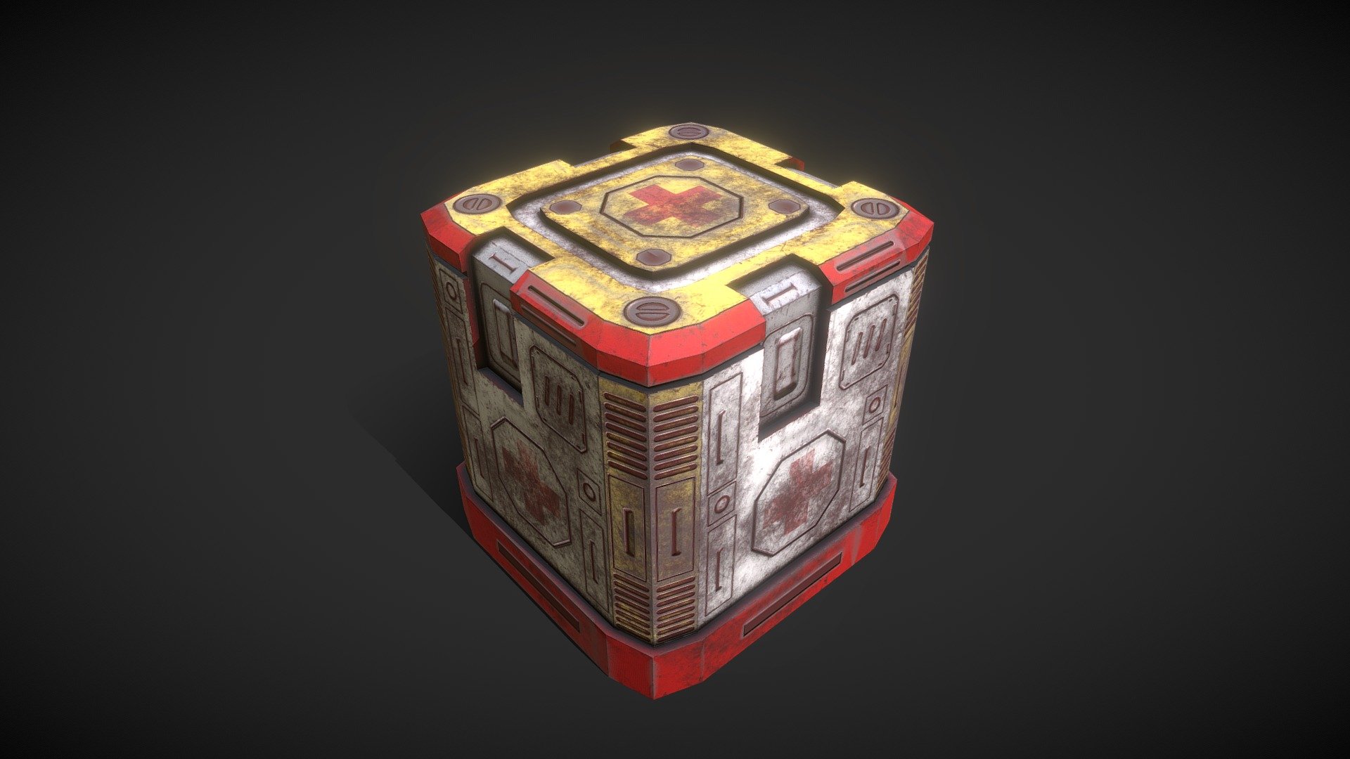 Medical Crate - 3D model by jugal (@art_of_360) [13ff76e] - Sketchfab