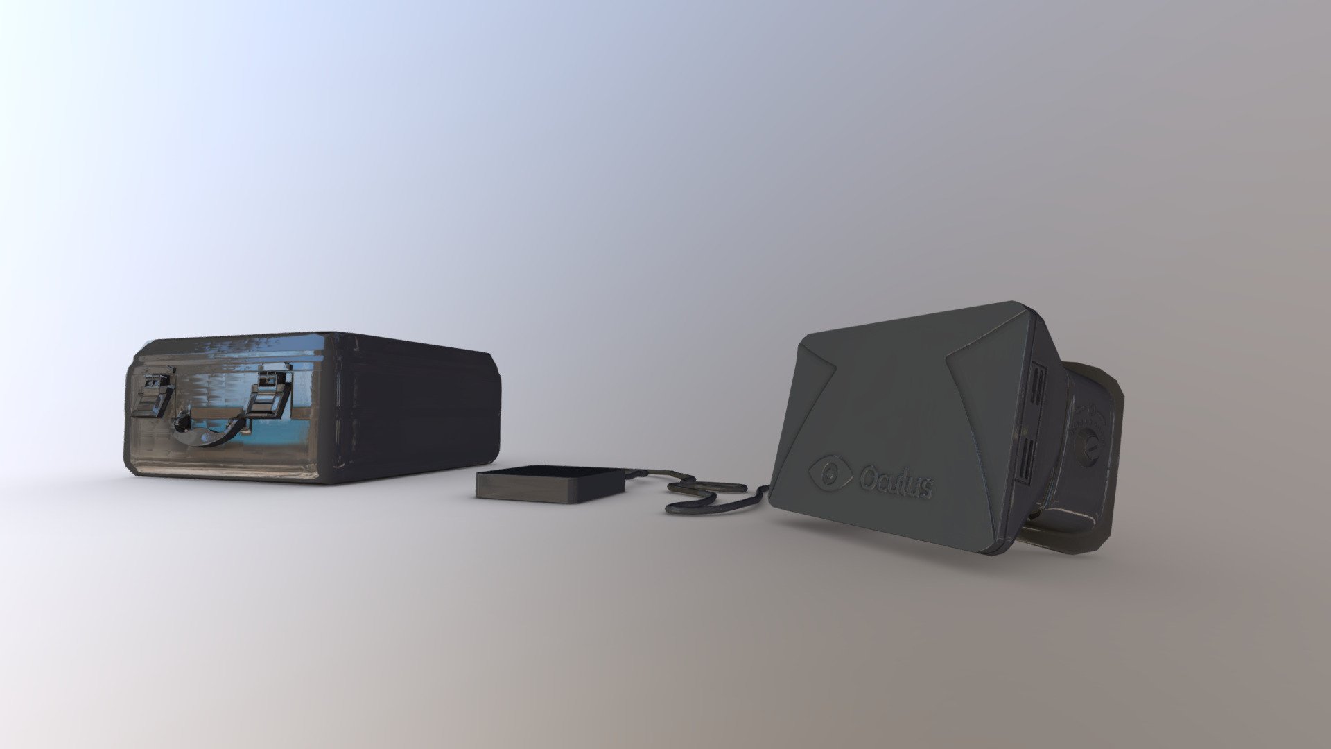 Oculus Rift in 3D - 3D model by Aboulicious [1400f88] - Sketchfab