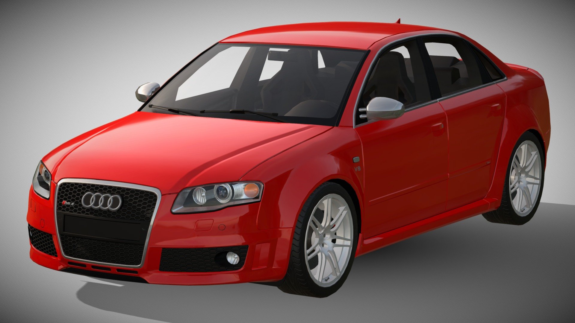 2008 Audi RS4 - Download Free 3D model by Ddiaz Design (@ddiaz-design ...