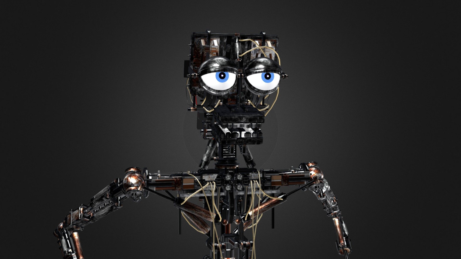 EndoskeletonRemastered - 3D model by PFGFromYT (@fnafgamerreeeeee ...