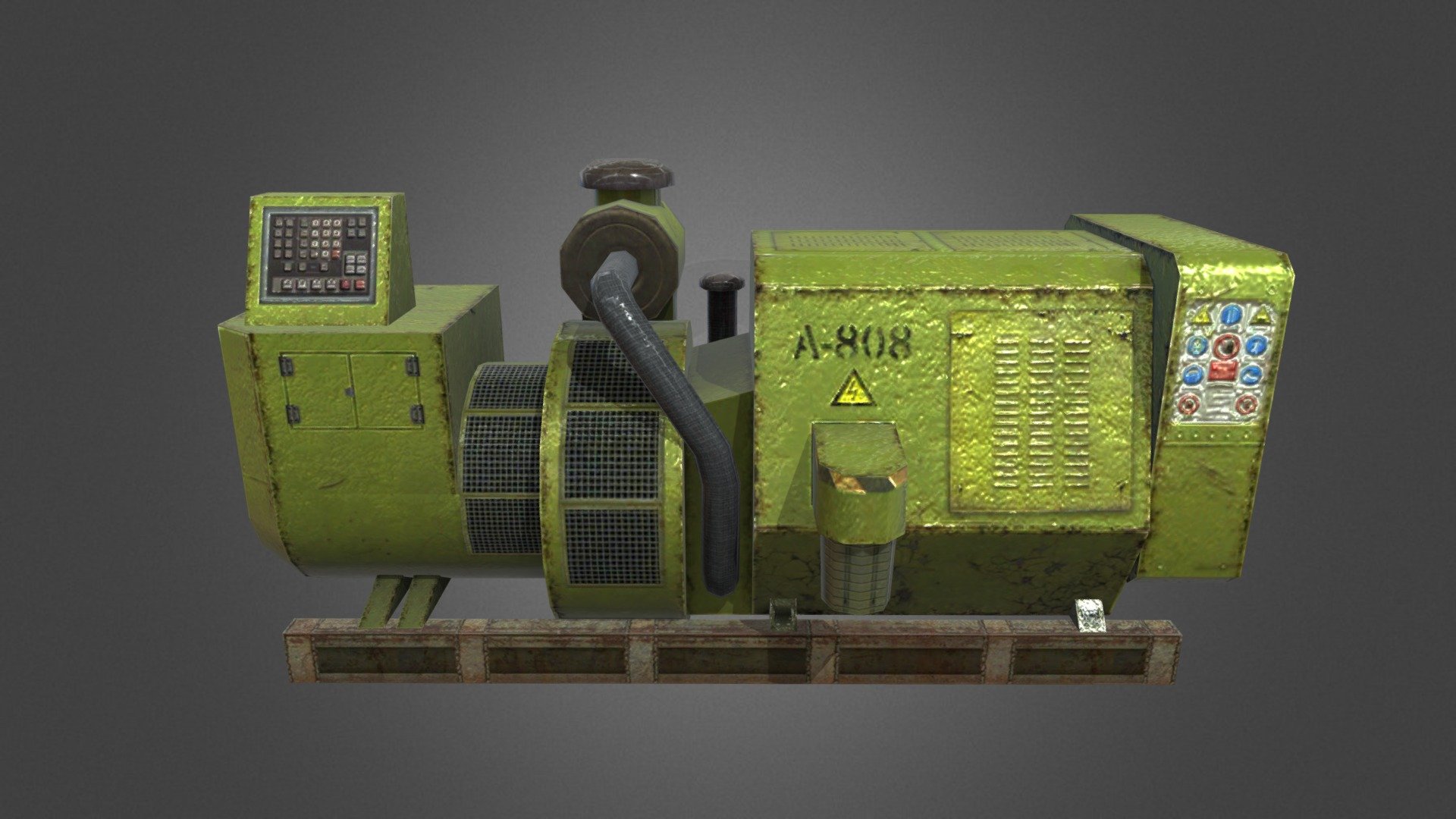 Electric Energy Plant - Download Free 3D model by DanixsDesigner ...