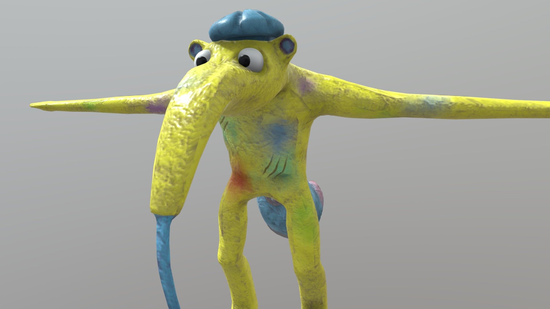 Garten Of Banban: BRUSHISTA [Rigged]🎨 - Download Free 3D model by yLokz ...