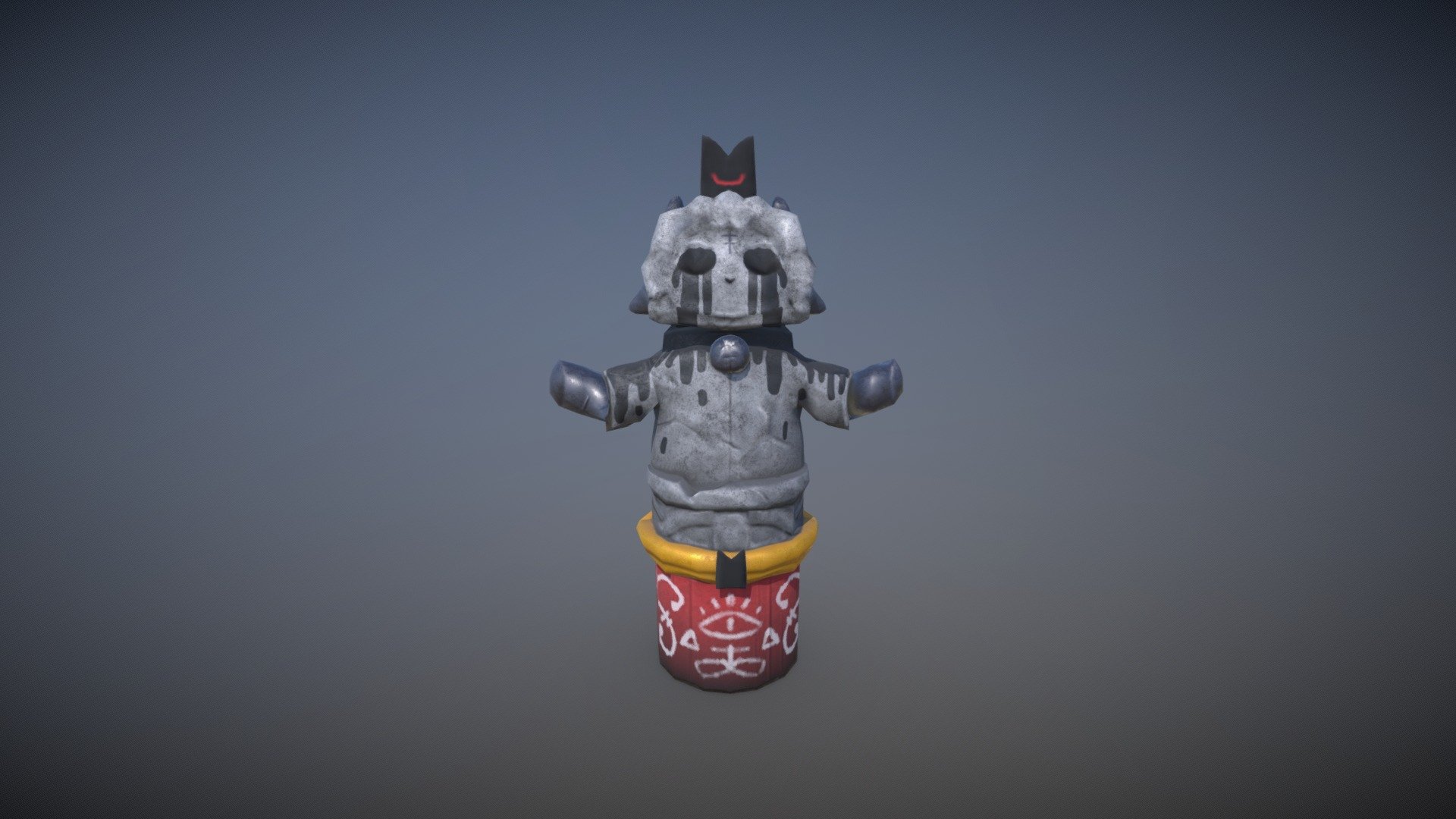 Cult of the Lamb fanart - 3D model by LautaroFrancia [1403693] - Sketchfab