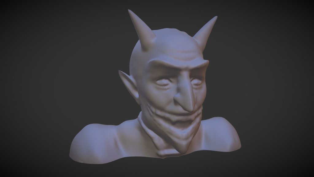 Demon Sculpt - 3D model by Michael Jake Carter (@MJCarter) [1405dab ...