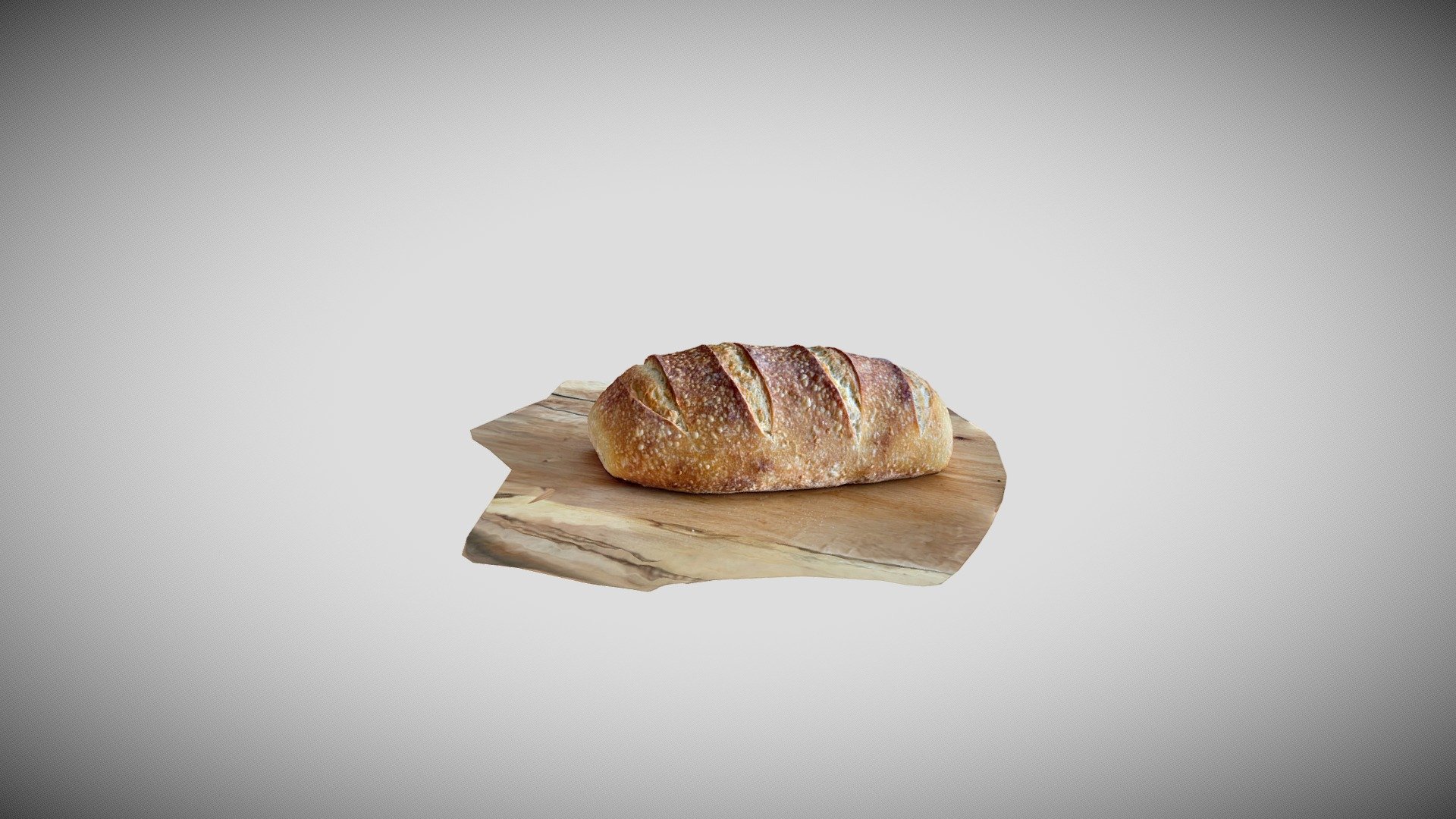 Loaf of bread - 3D model by daniel packard (@daniel-packard) [1405db6 ...