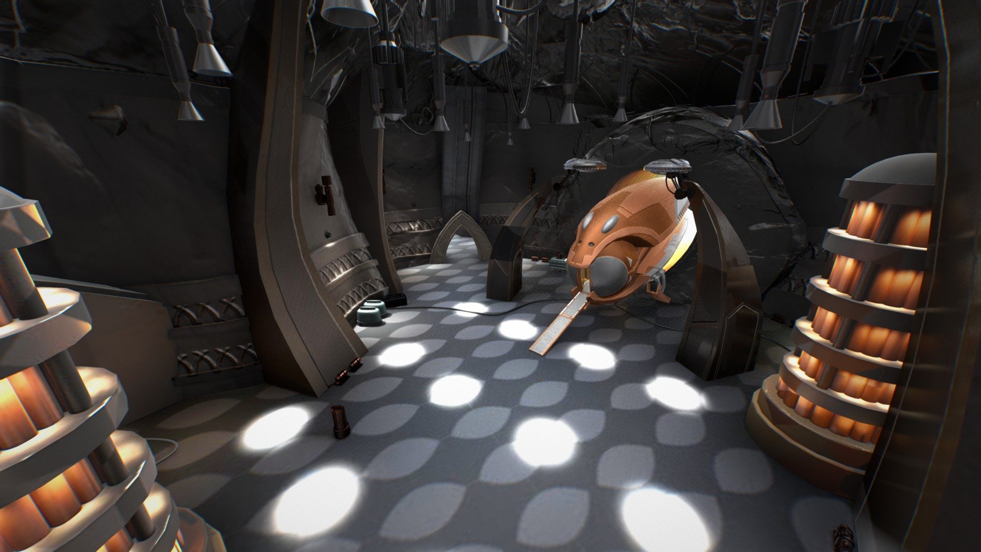 Dooku's Secret Hangar - Buy Royalty Free 3D model by lazae [14062c5 ...