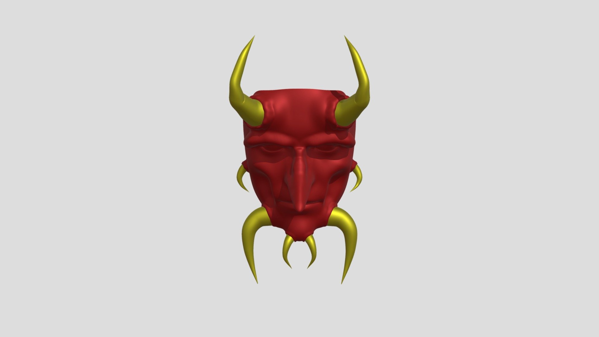 Devilface - Download Free 3D model by sazuniga [1408399] - Sketchfab