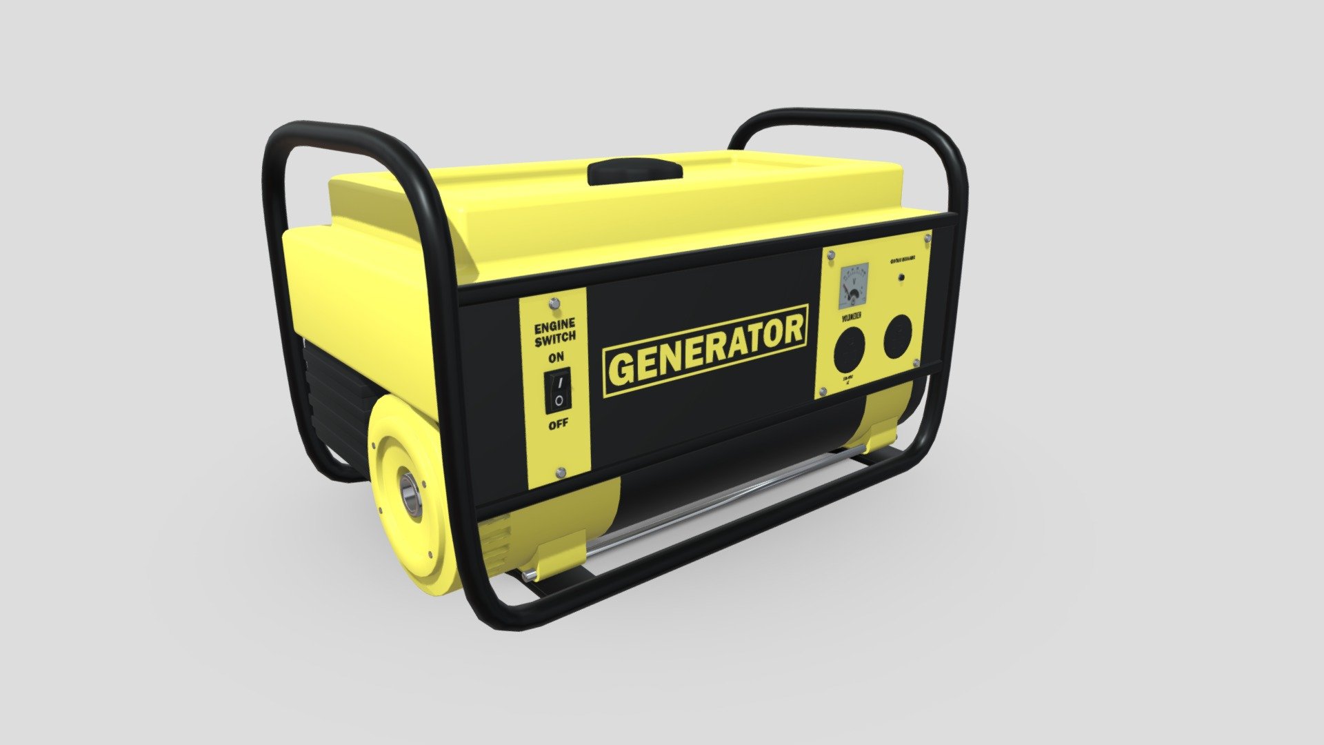 Portable Generator - Buy Royalty Free 3D model by Pickle55100 [140951f ...