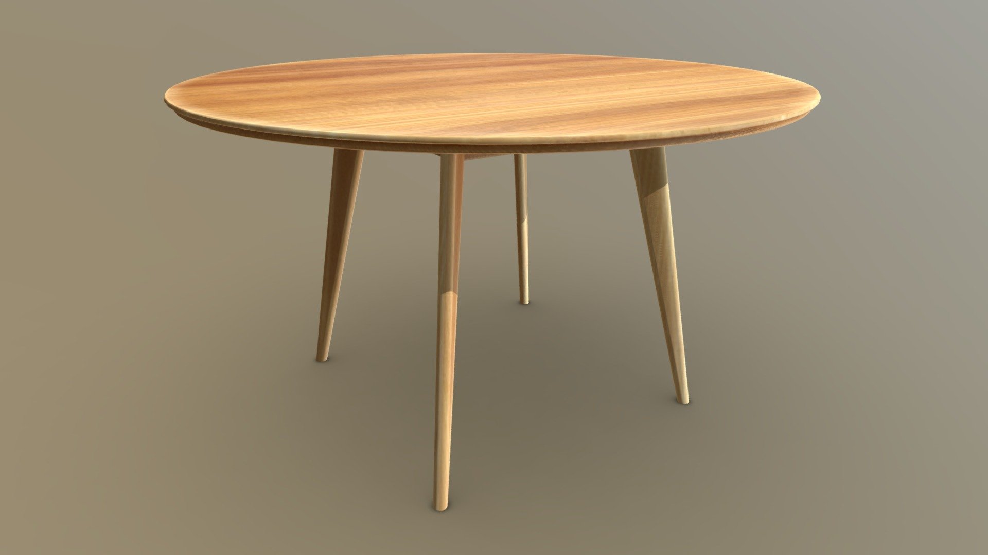 Round table - 3D model by Virtual Studio (@virtualstudio) [1409ebf ...