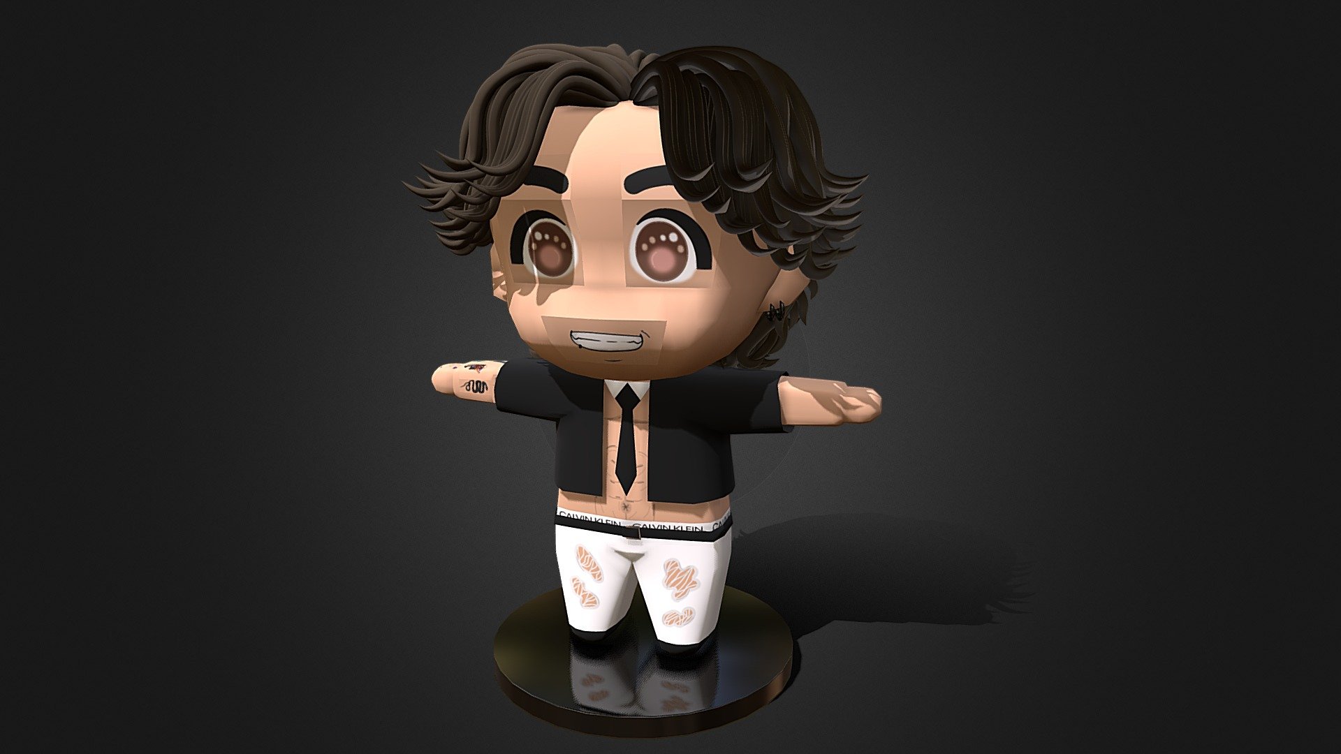 Jungkook (BTS) JK - 3D model by Mar (@mchanca.miguel) [1409fef] - Sketchfab