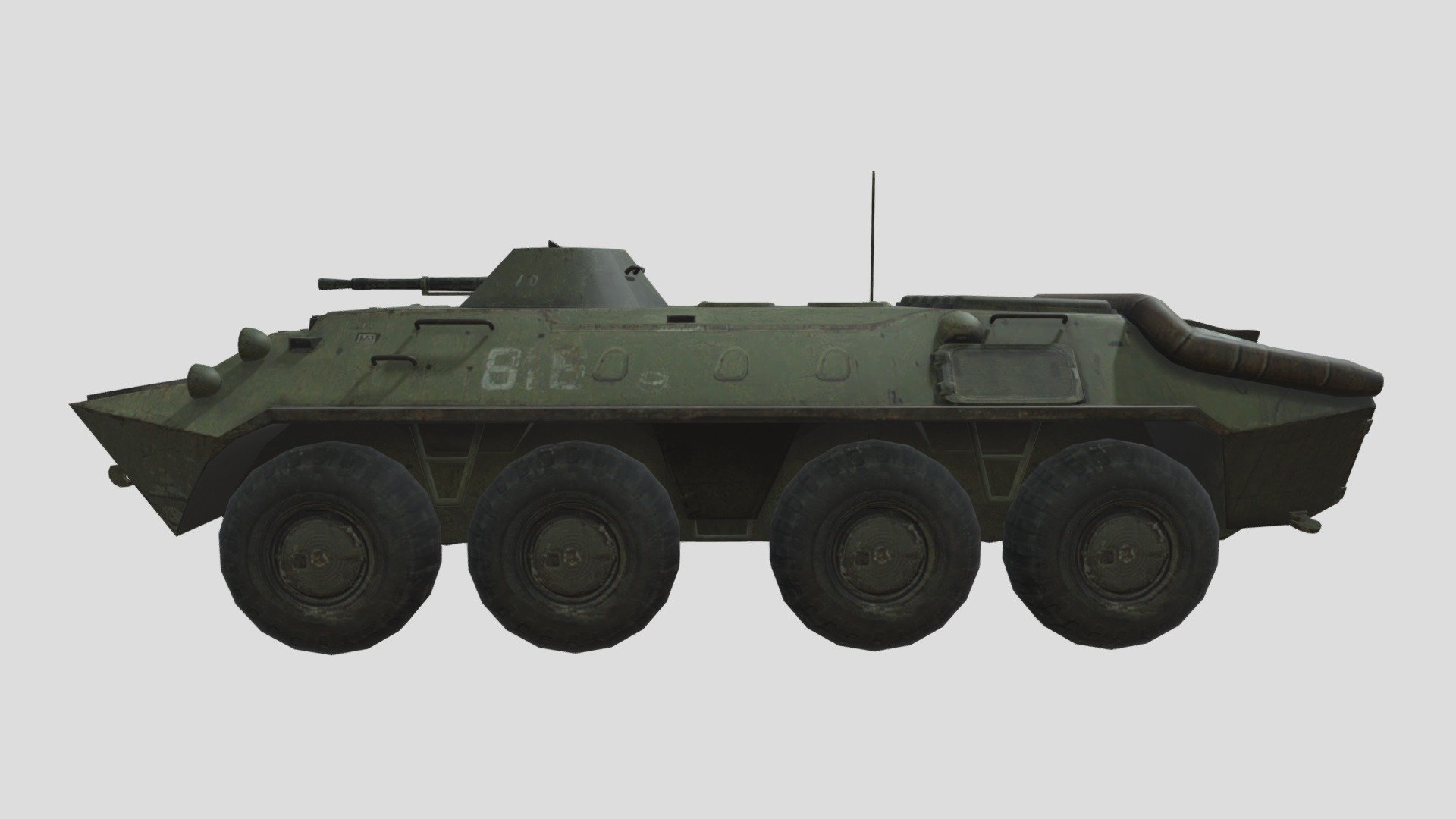 BTR-70 - USSR - Download Free 3D model by unhappy_nation [140a18e] - Sketchfab