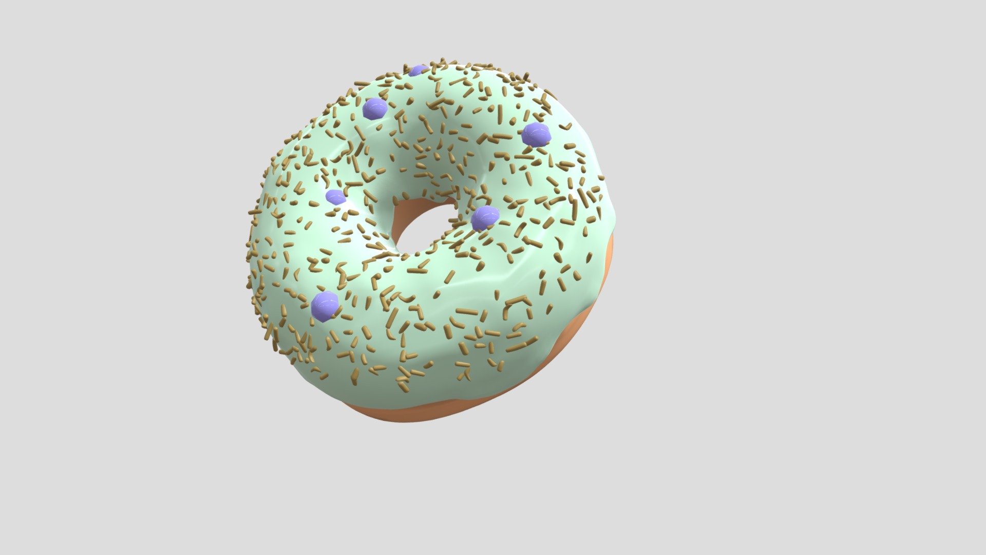 First Model Donut - 3D model by therunner01 [140a98f] - Sketchfab