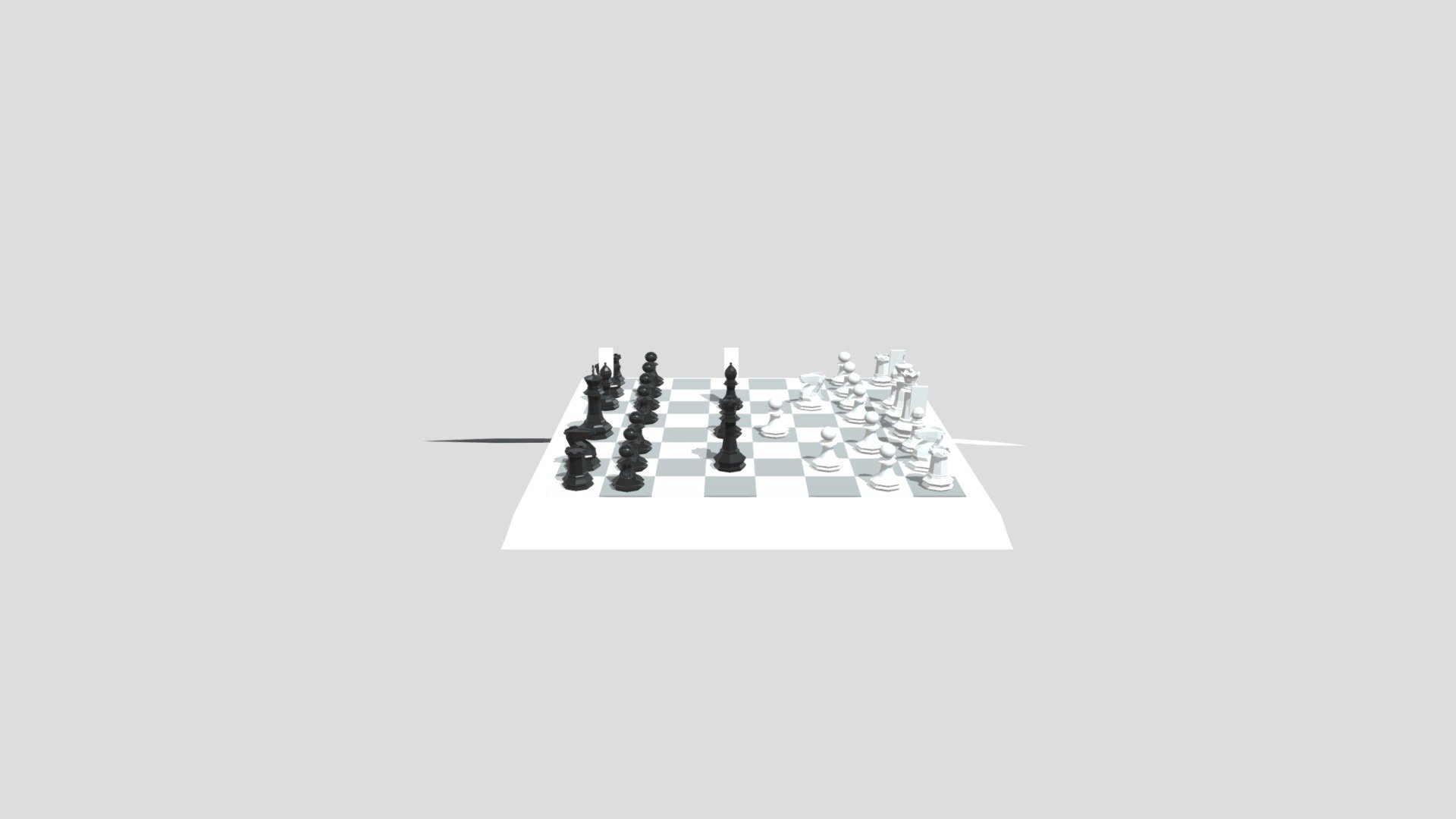 Chess Scene - 3D model by nathanaelpotoski [140d3fb] - Sketchfab