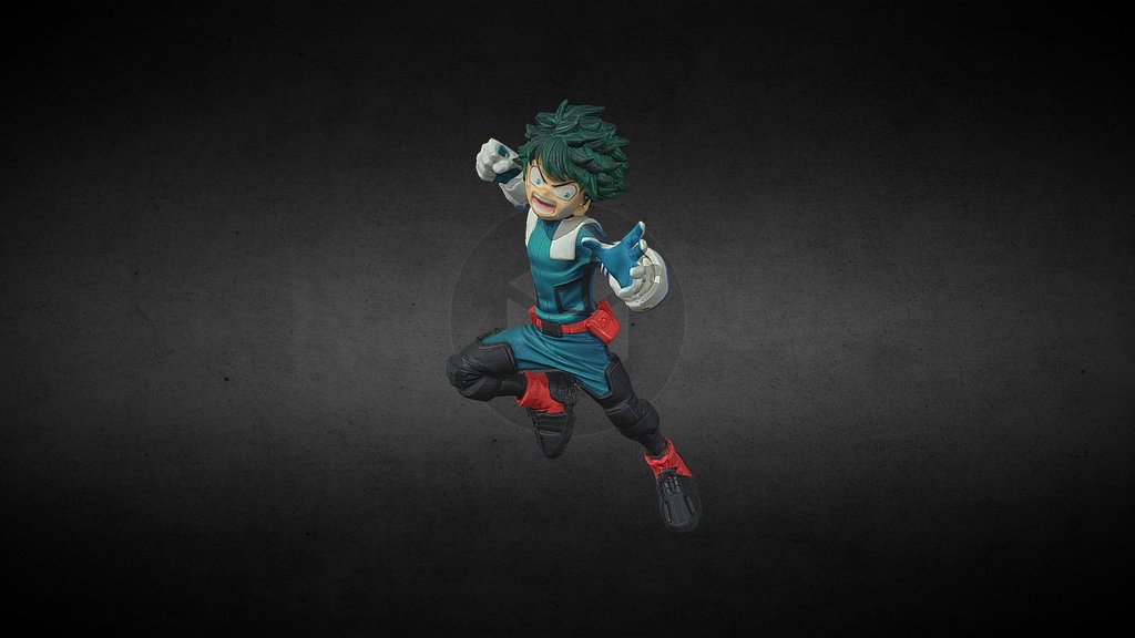 My Hero Academia - A 3D model collection by EmoJay - Sketchfab