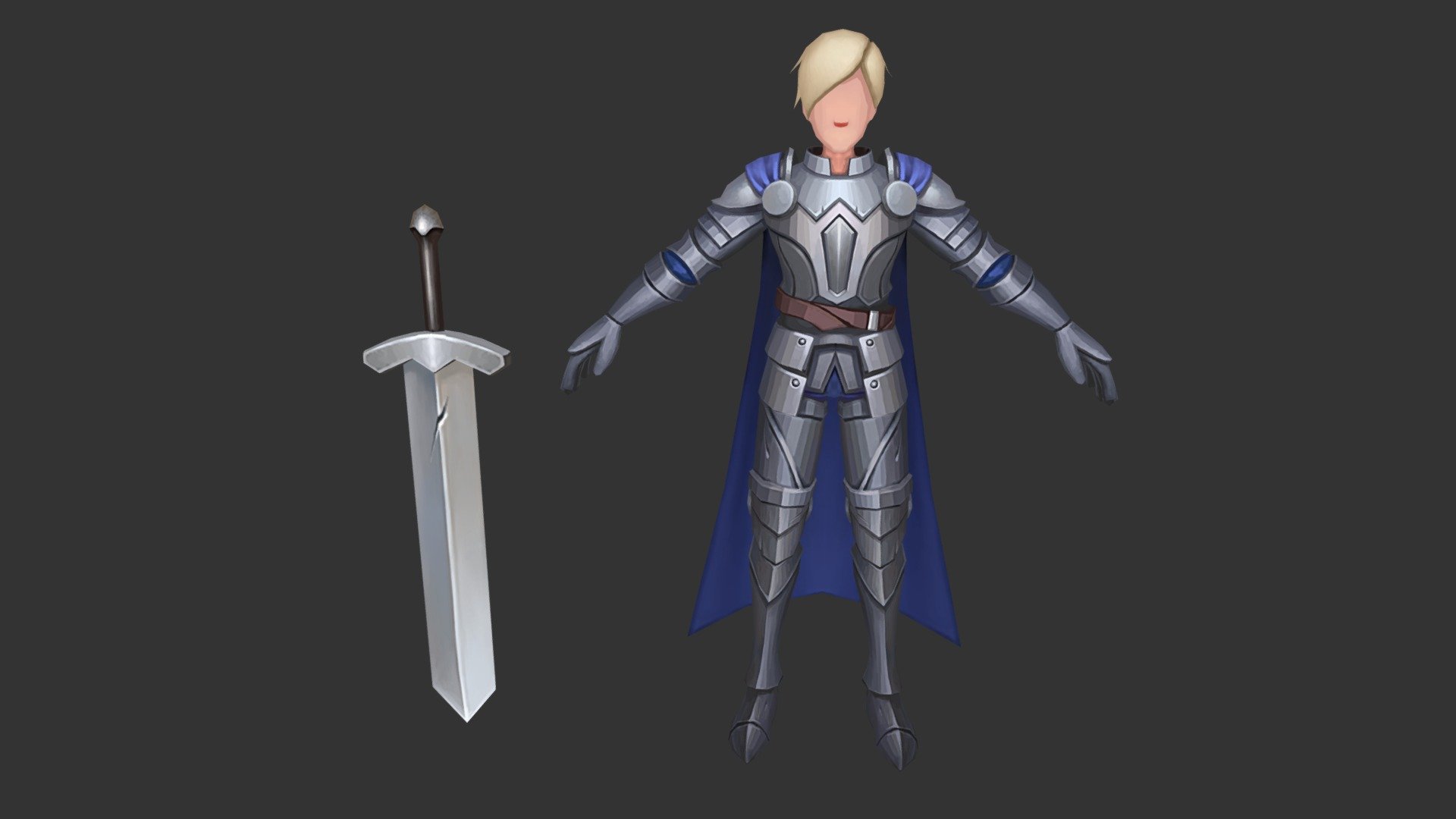 warrior - 3D model by lydiaqx [140e1f3] - Sketchfab
