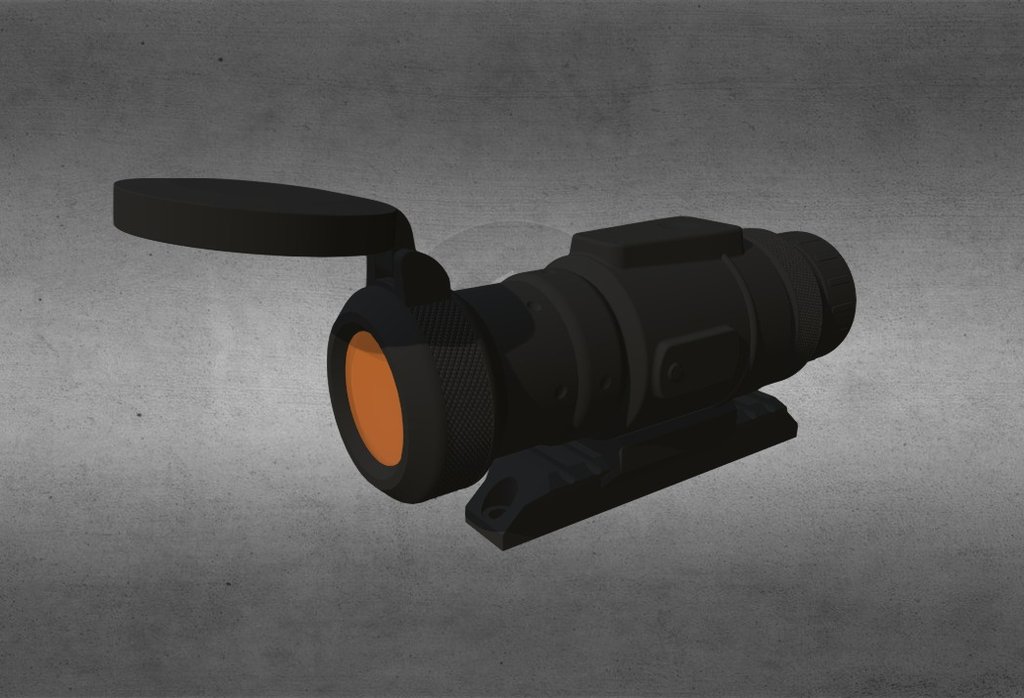 DESTINY_Hawkeye SLR15 (Fan Art) - 3D model by Sóstenes Reis ...