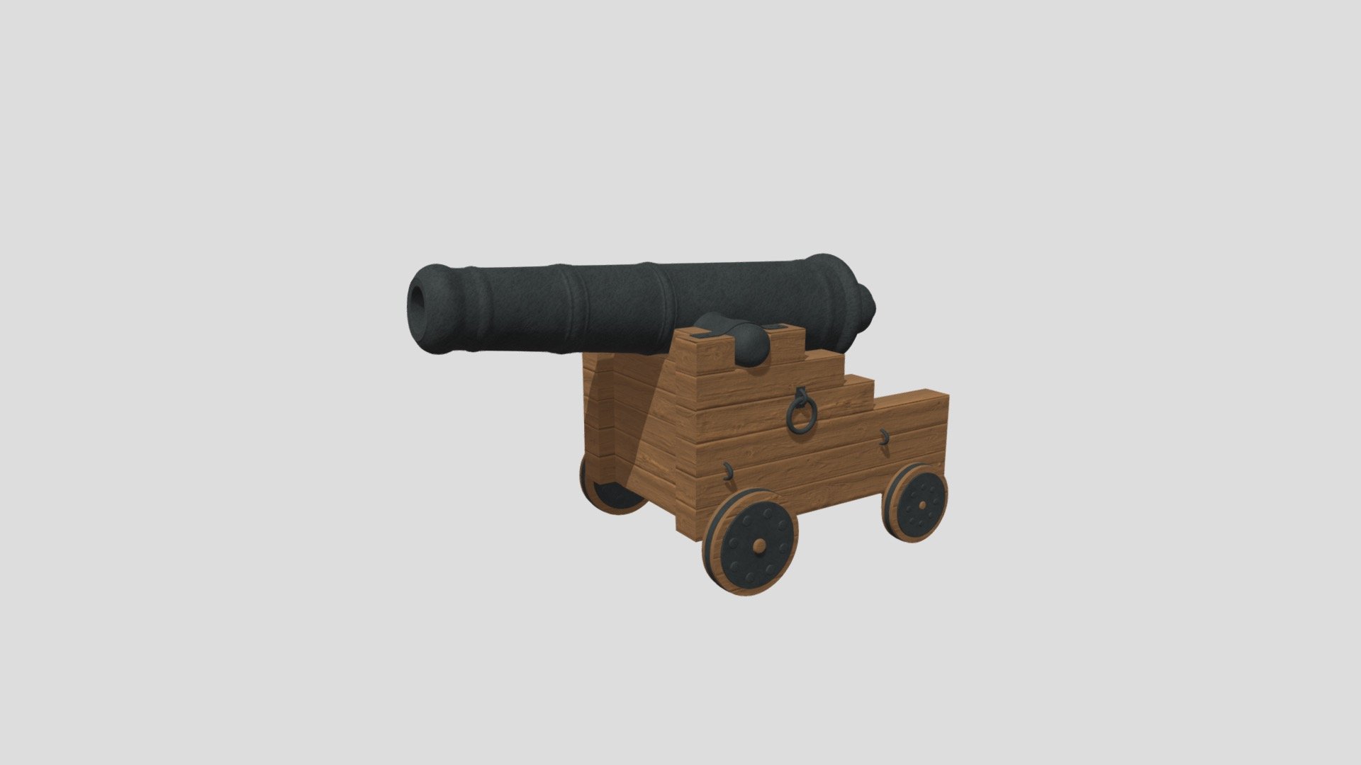 Pirate Cannon - Buy Royalty Free 3D model by Ed+ (@EDplus) [1411663 ...