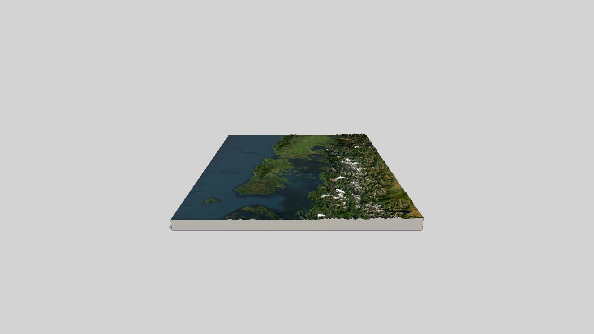 region de los lagos - 3D model by haranedar [141394d] - Sketchfab