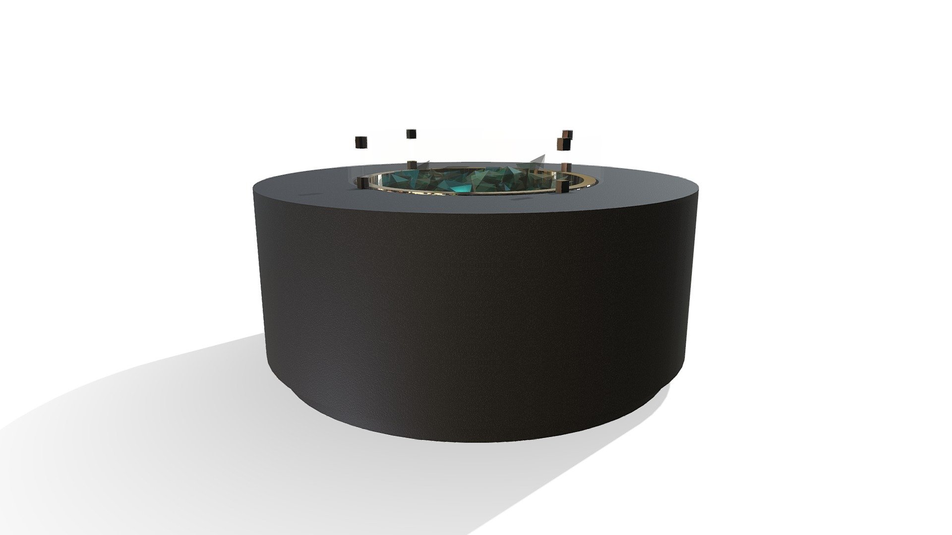 Modofire Manhattan Cylinder Pit Table LP - 3D model by Modofire ...