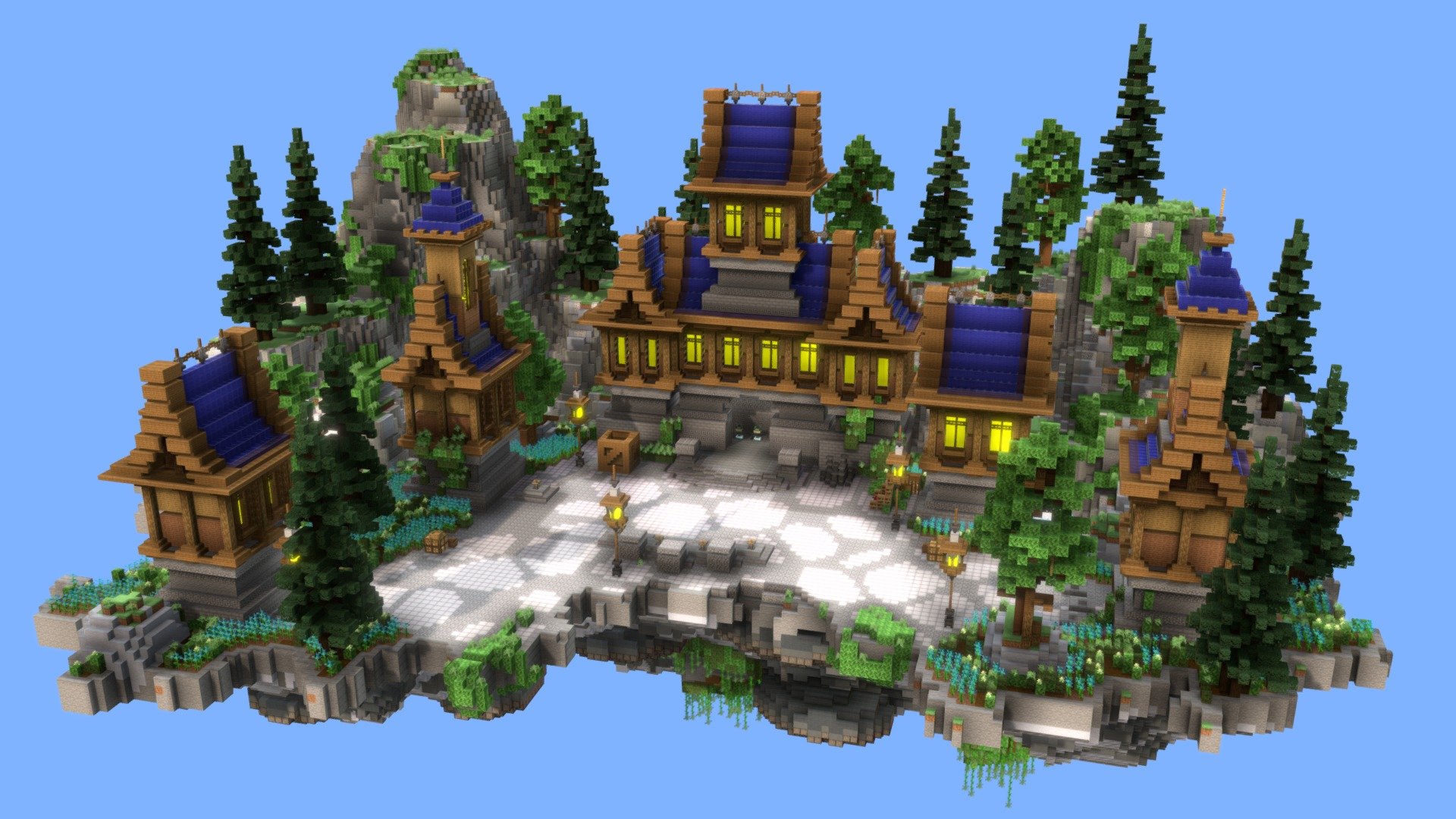 Lobby - Sapphire Spawn - |150x150| - 3D model by OriginBuilds (@Origin ...