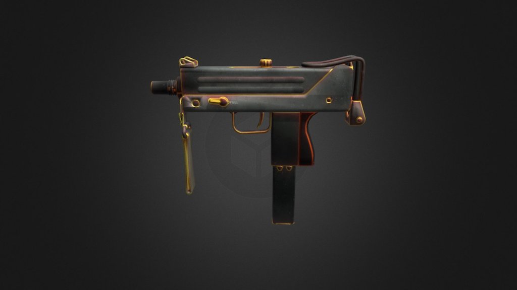 MAC-10 | Heat - 3D model by krakencommunity [14160fa] - Sketchfab