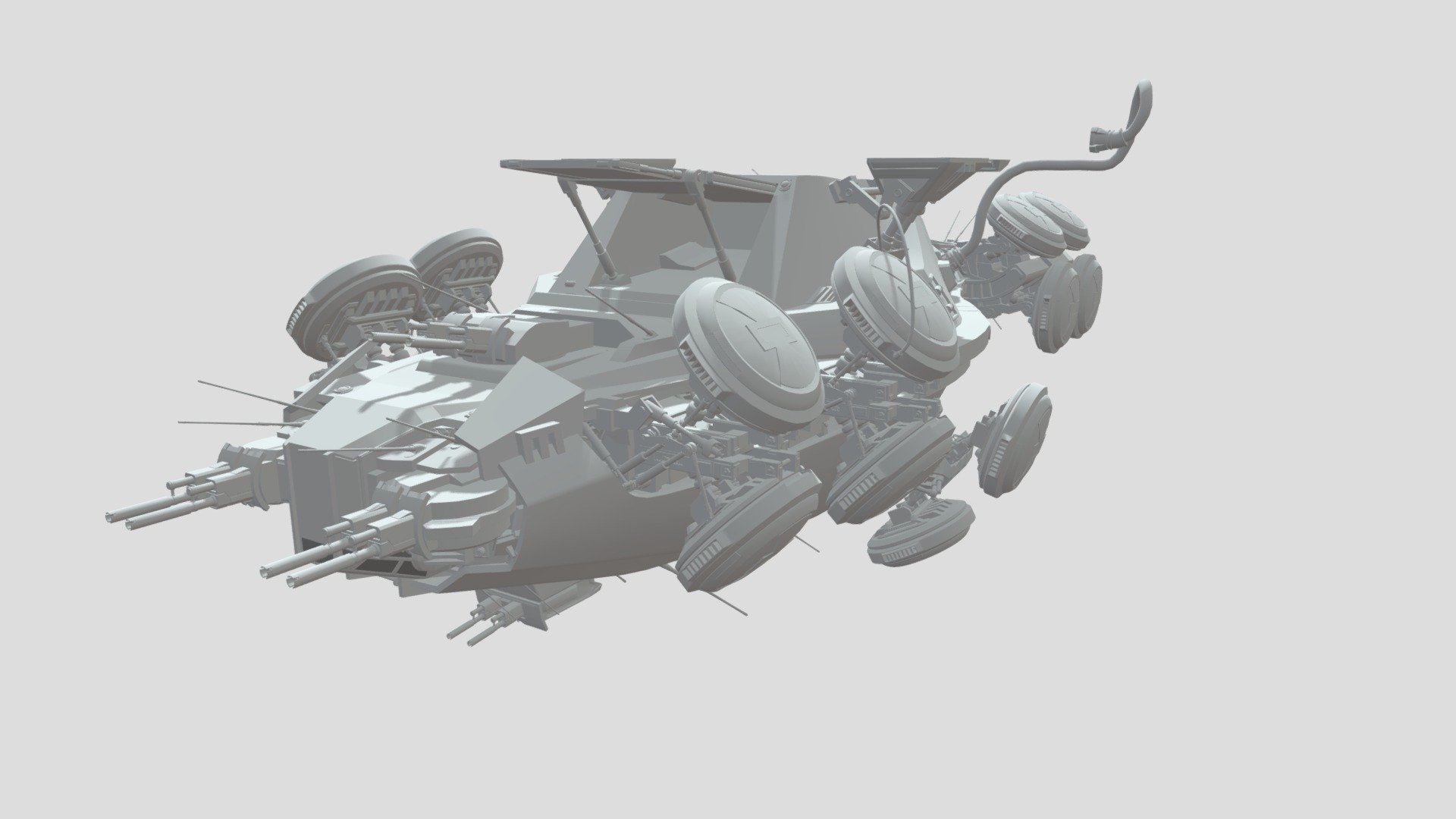 Matrix howership - 3D model by privatetrs1 [1417434] - Sketchfab