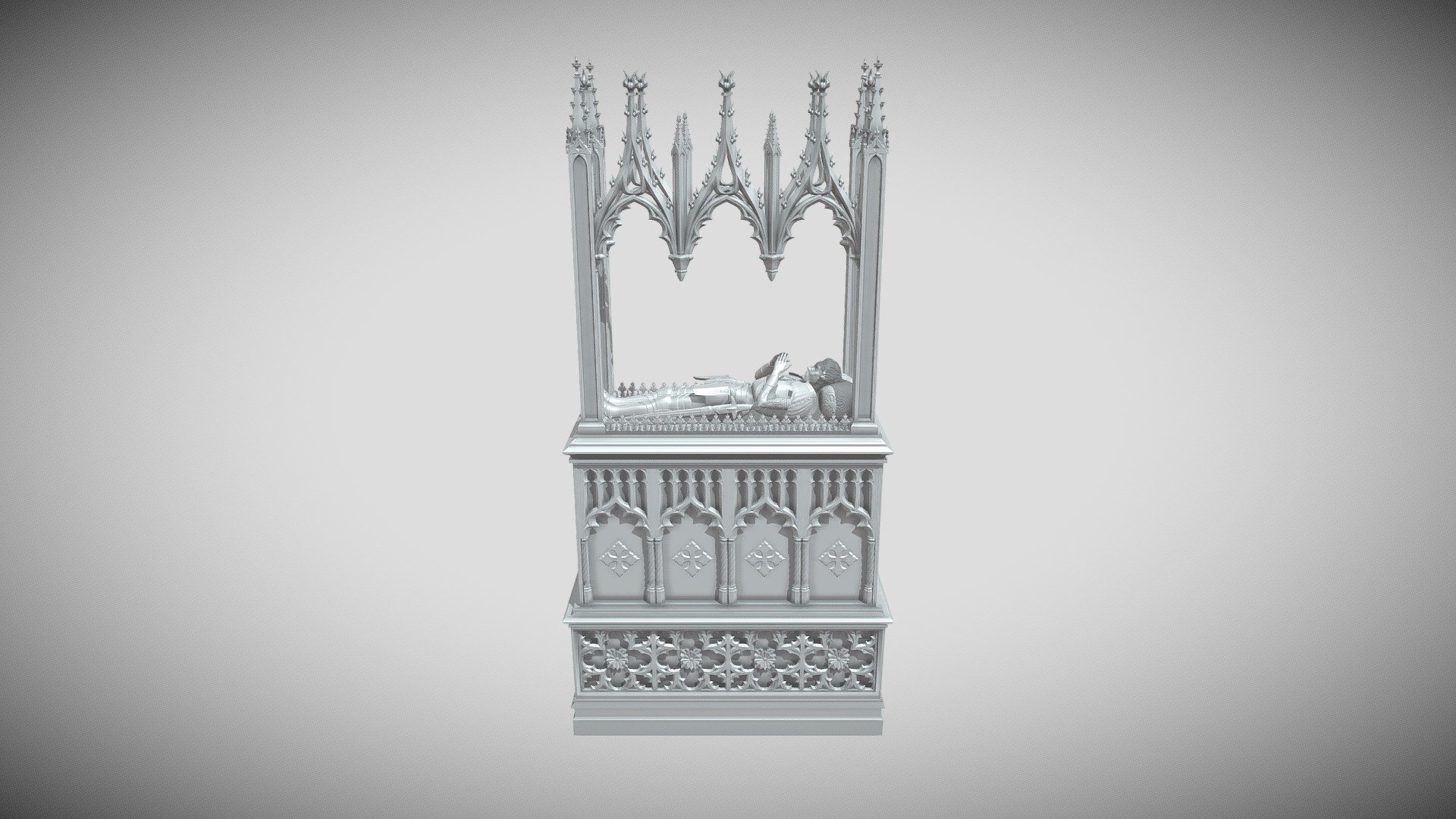 Gothic Tomb - 3D model by Misha_human [14193bd] - Sketchfab