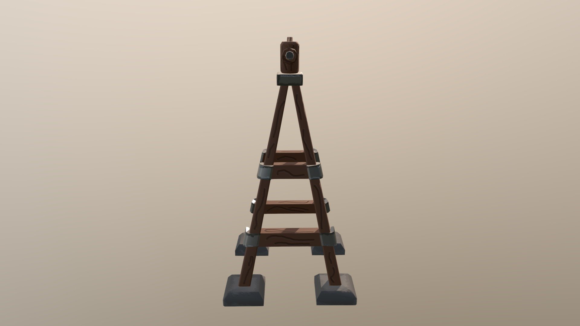 Stylized Windmill 3D Model - 3D model by BaileyBrian [141ac26] - Sketchfab