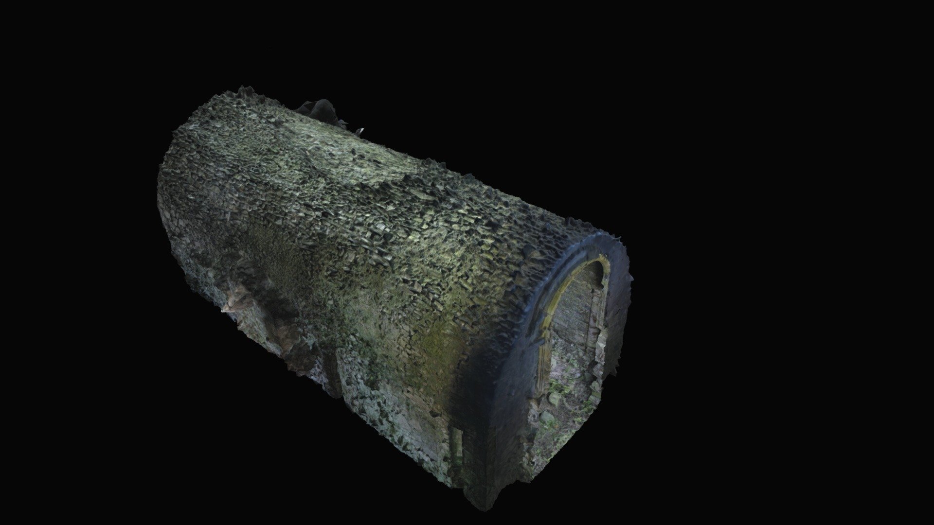 Killeigh Friary (OF025-017001-) Chapter House - Download Free 3D model ...