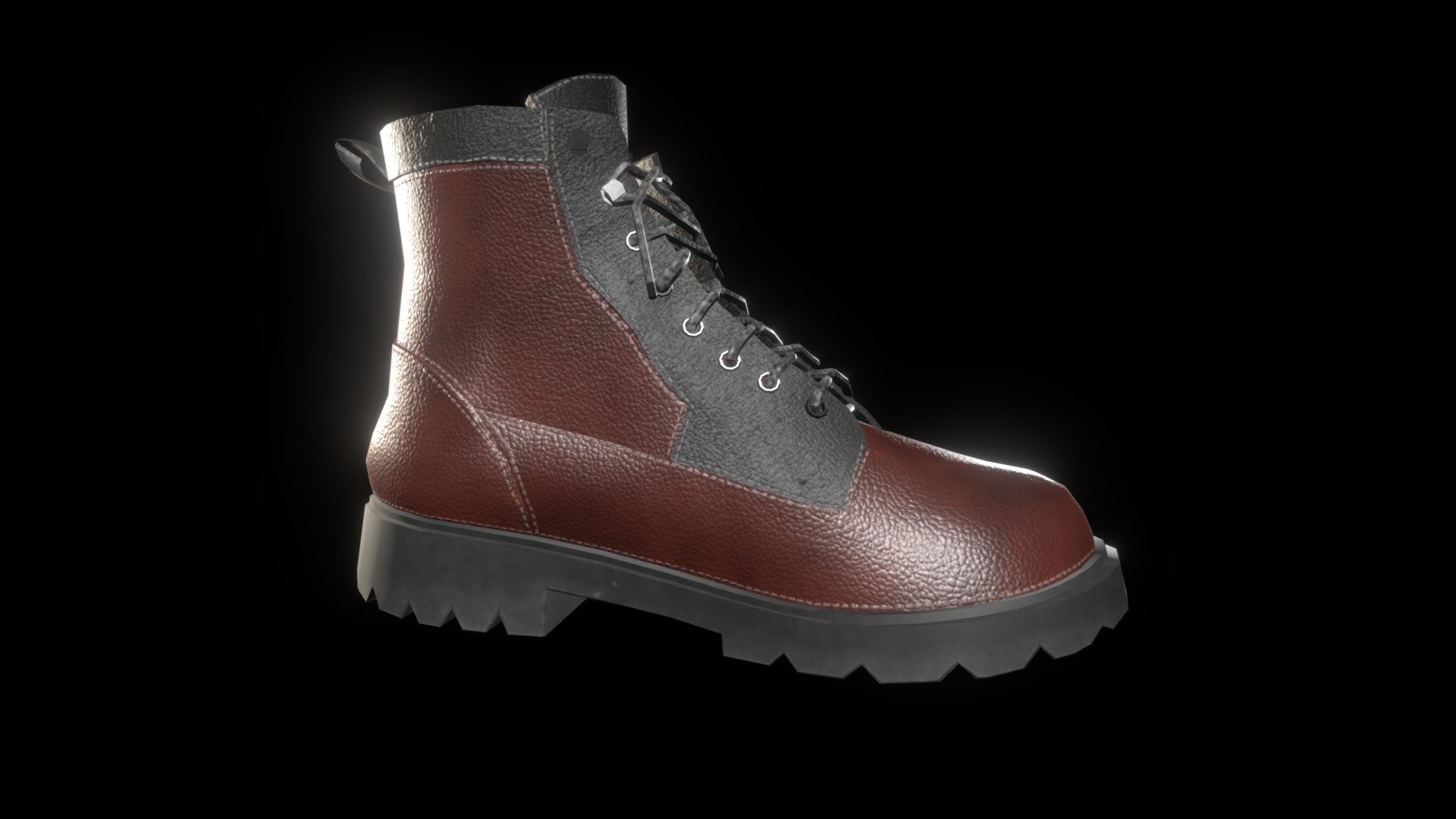 Boot - 3D model by Henrique Mestre (@henriquemestre) [141cd63] - Sketchfab